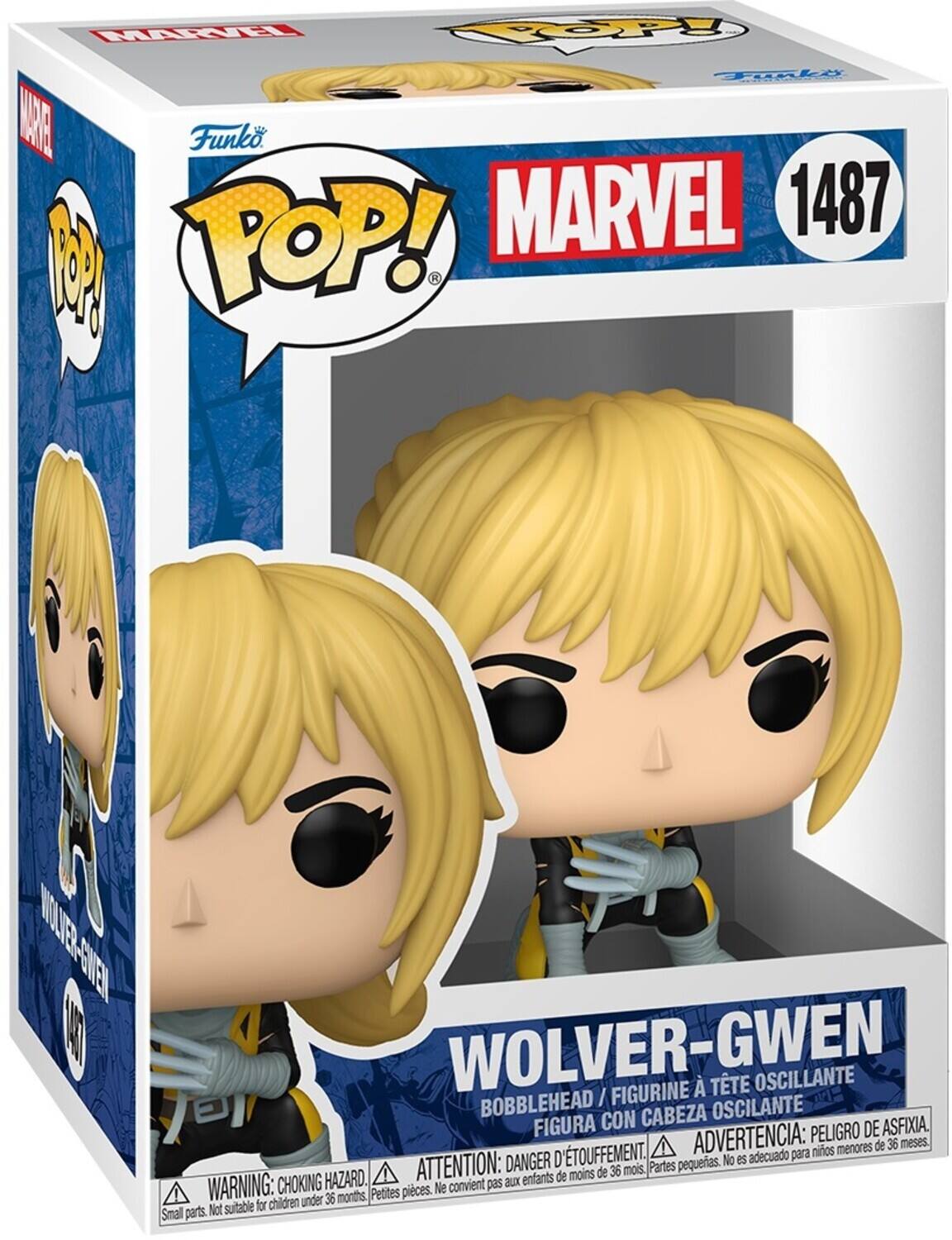 Funko POP! Marvel: Spider Gwen Gwenverse Wolver Gwen Collectibles Multicolor 889698837255 - Best Buy