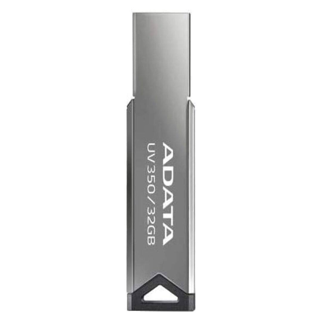 ADATA 32GB Metal USB 3.2 Flash Drive (AUV350) Gray - Best Buy