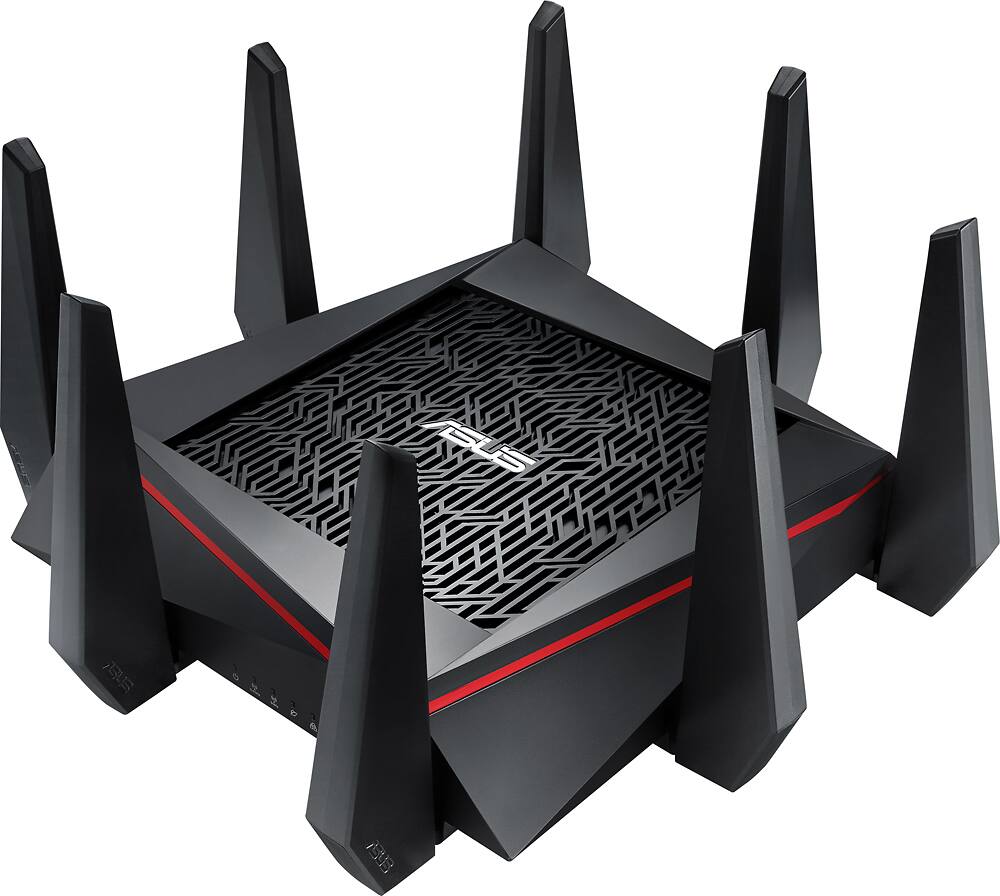 ASUS AC5300 Tri Band AC Gigabit Router Black RT-AC5300 - Best Buy