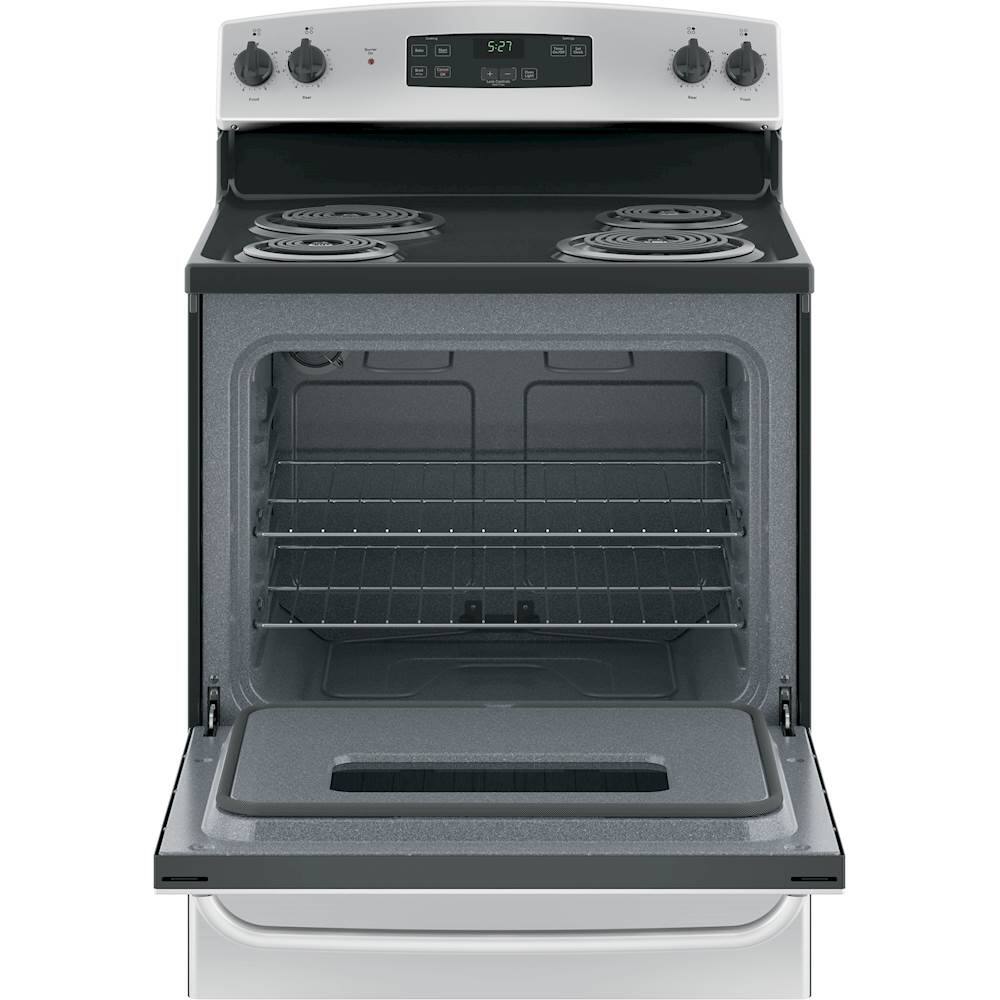 Best Buy: GE 5.0 Cu. Ft. Freestanding Electric Range JBS27RKSS