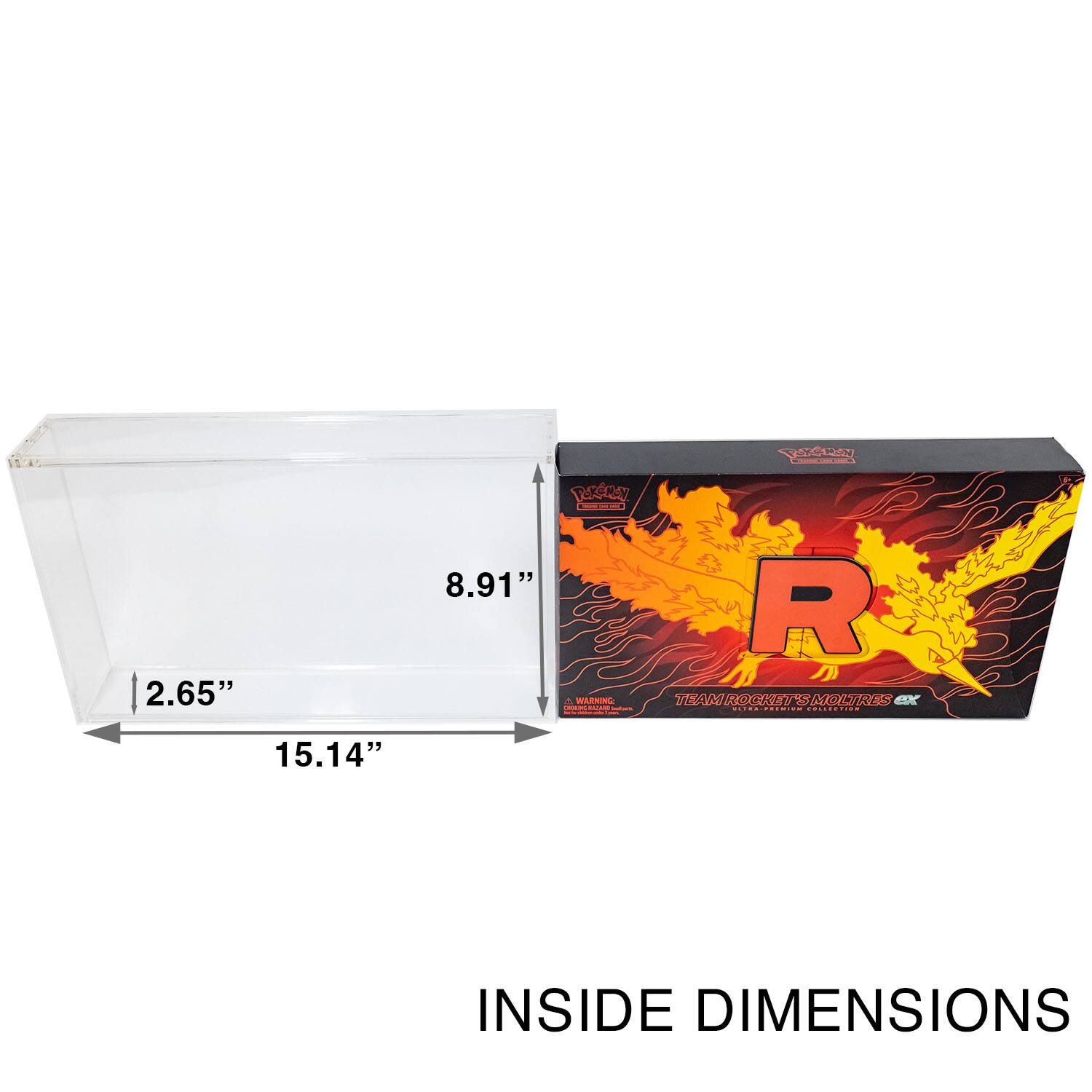 Platinum Protectors Premium Acrylic Display Case for Pokemon Team ...