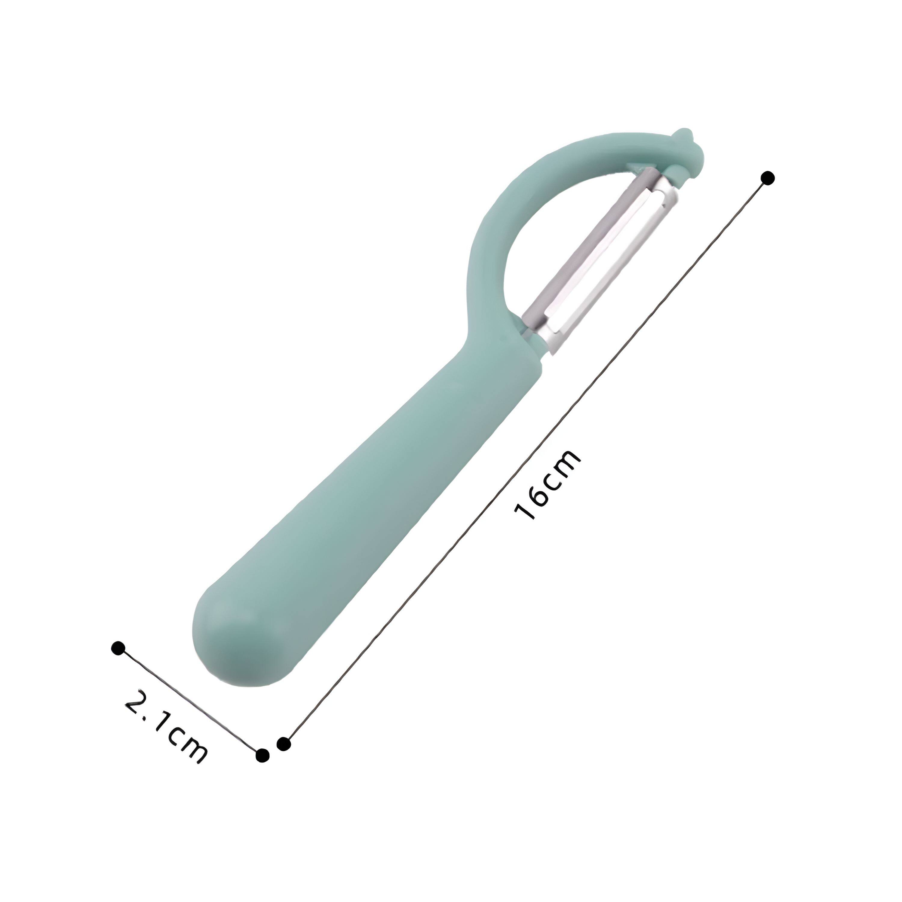 Kitcheniva Stainless Steel P Type Vegetable Peeler Set 4 Pack ...