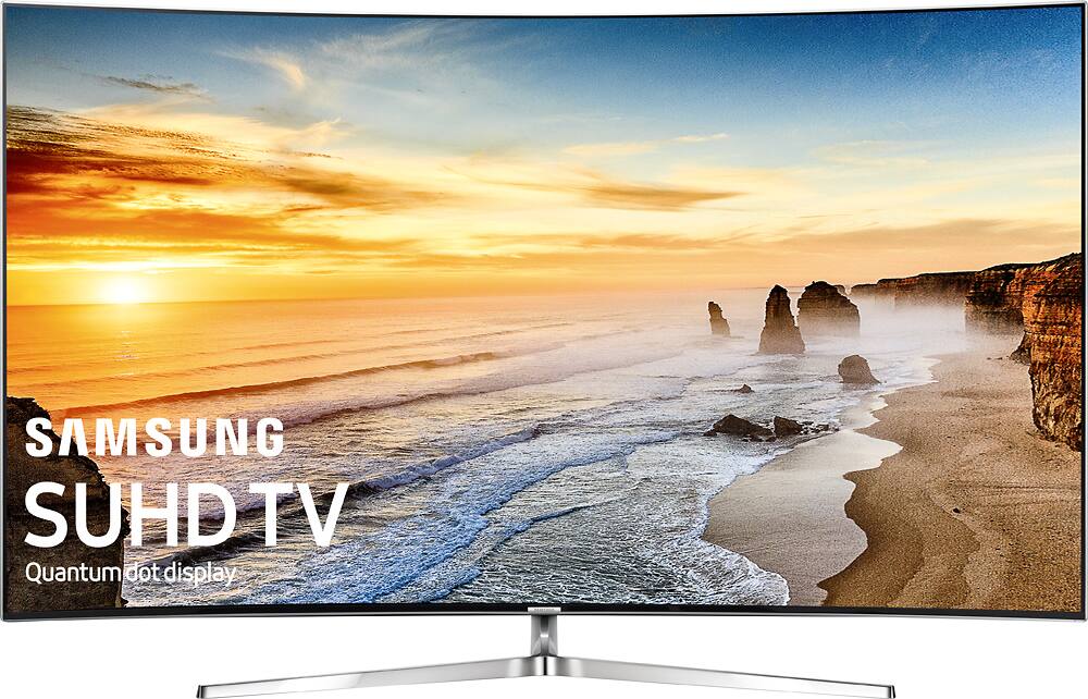Samsung 65" Class (64.5" Diag.) LED Curved 2160p Smart 4K Ultra HD TV with High Dynamic Range ...