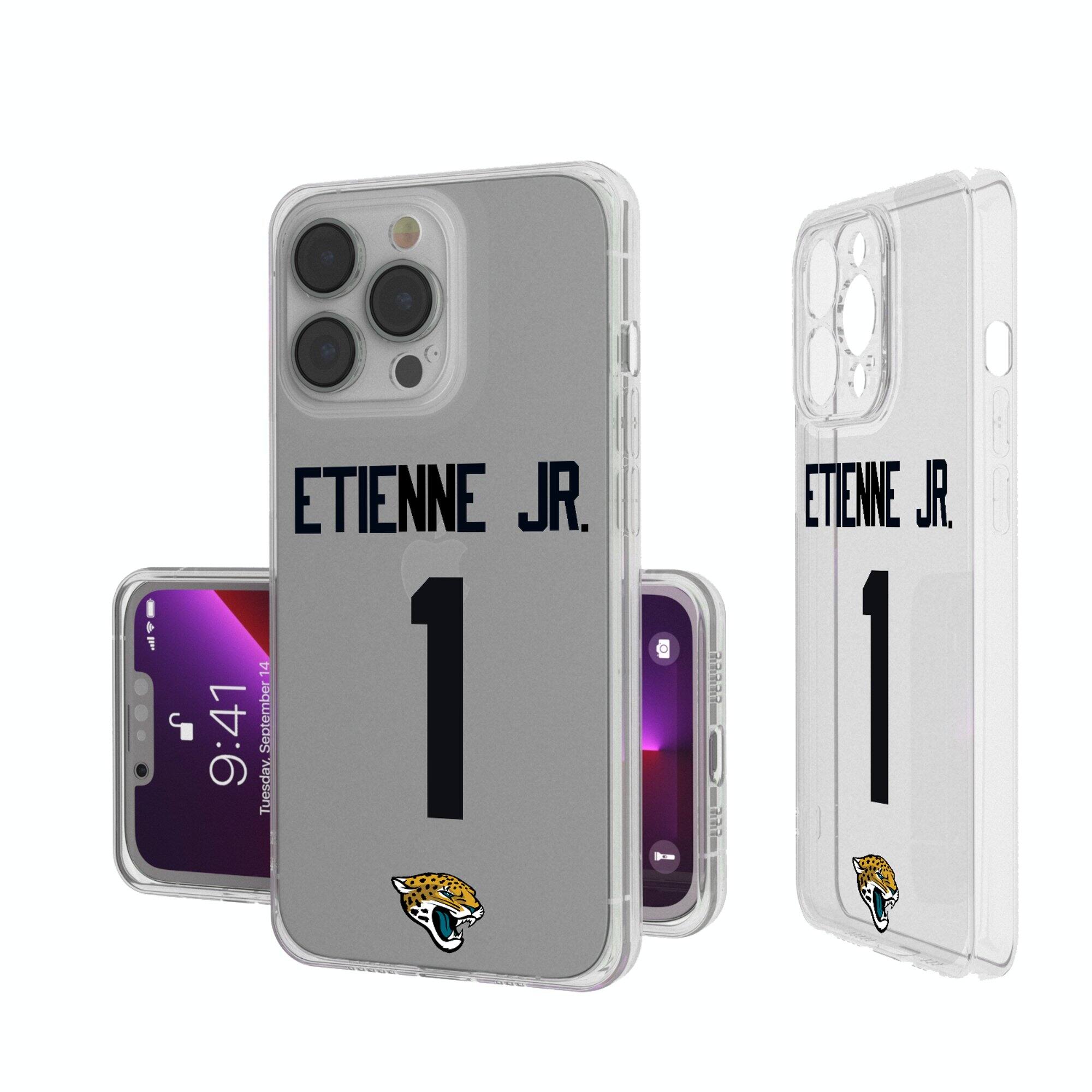 Keyscaper NFL Jacksonville Jaguars Travis Etienne iPhone Clear Case 16e ...