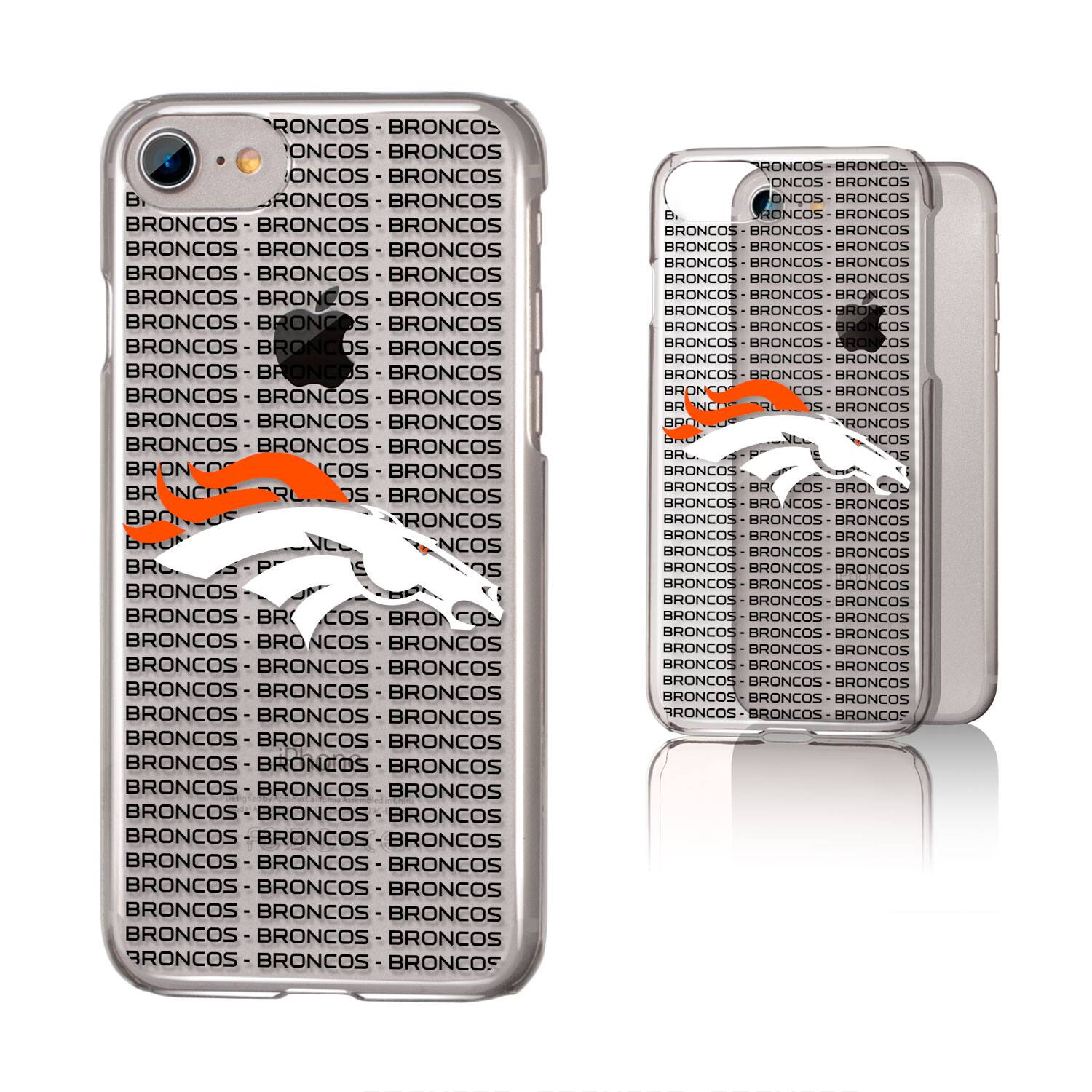 Keyscaper NFL Denver Broncos iPhone Clear Text Backdrop Design Case 16 ...