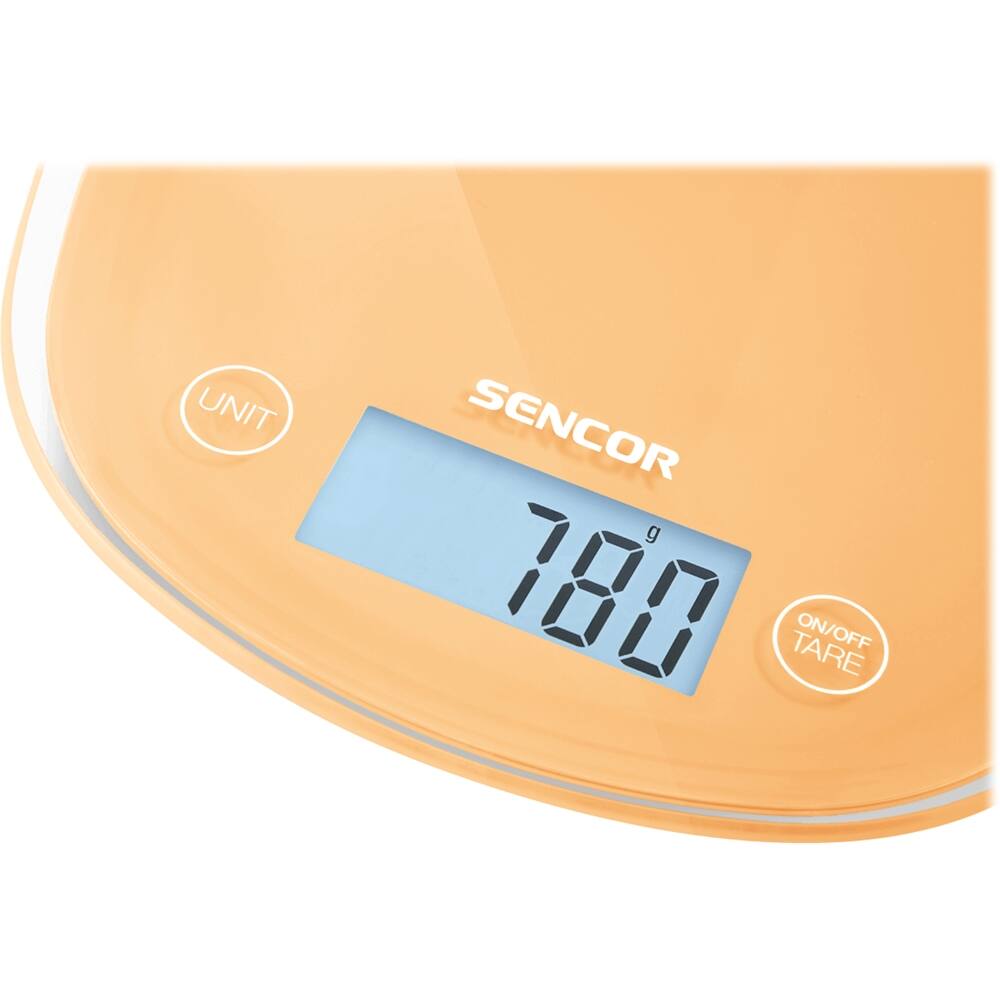 Best Buy: Sencor Pastel Kitchen Scale Peach orange SKS 33OR-NA