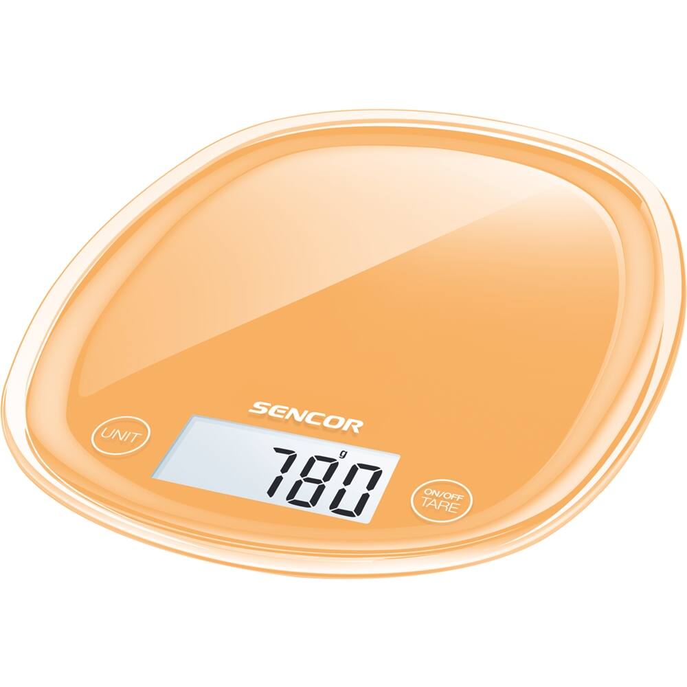 Best Buy: Sencor Pastel Kitchen Scale Peach orange SKS 33OR-NA