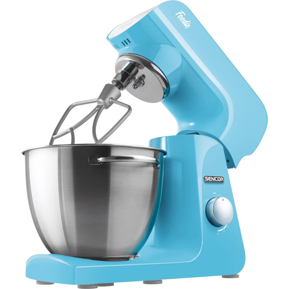 Best Buy: Sencor Pastel Tilt-Head Stand Mixer Forget-me-not Blue STM ...