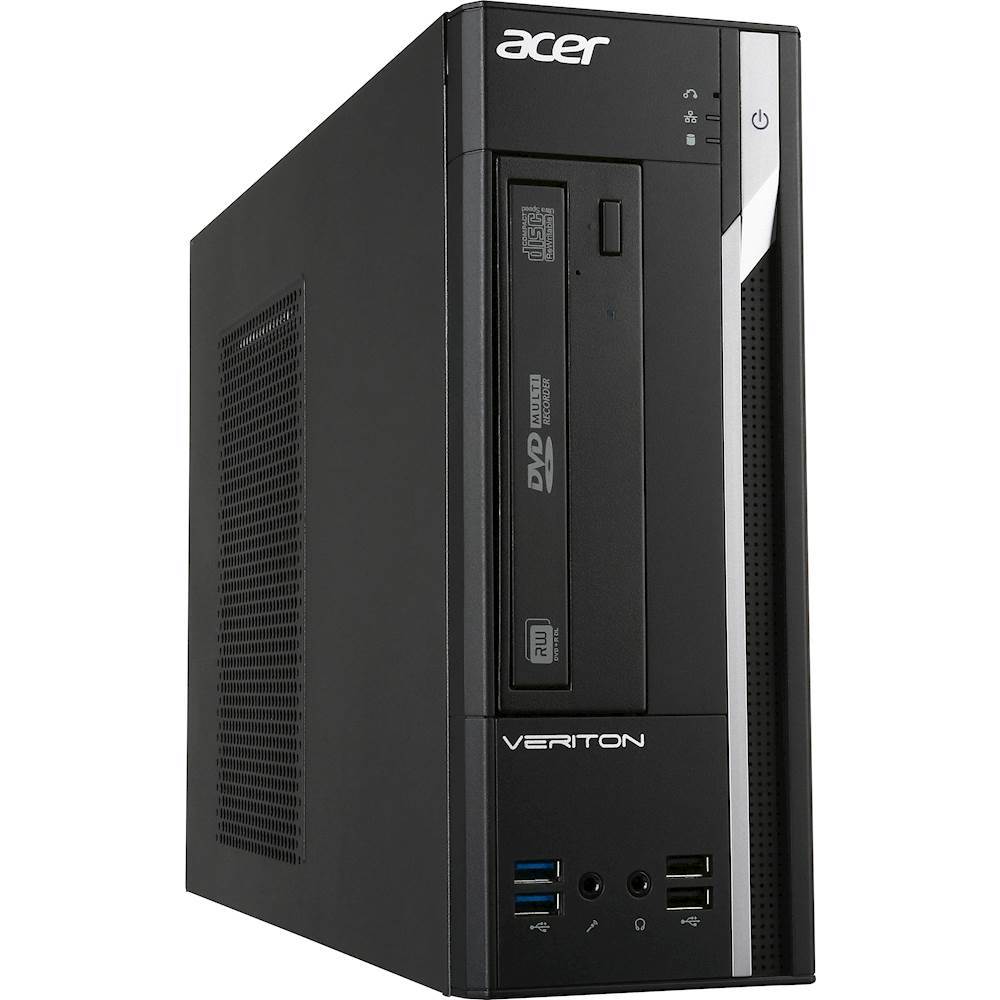 Best Buy: Acer Veriton Desktop Intel Core i3 4GB Memory 500GB Hard Drive Black VX2640GI3610Z
