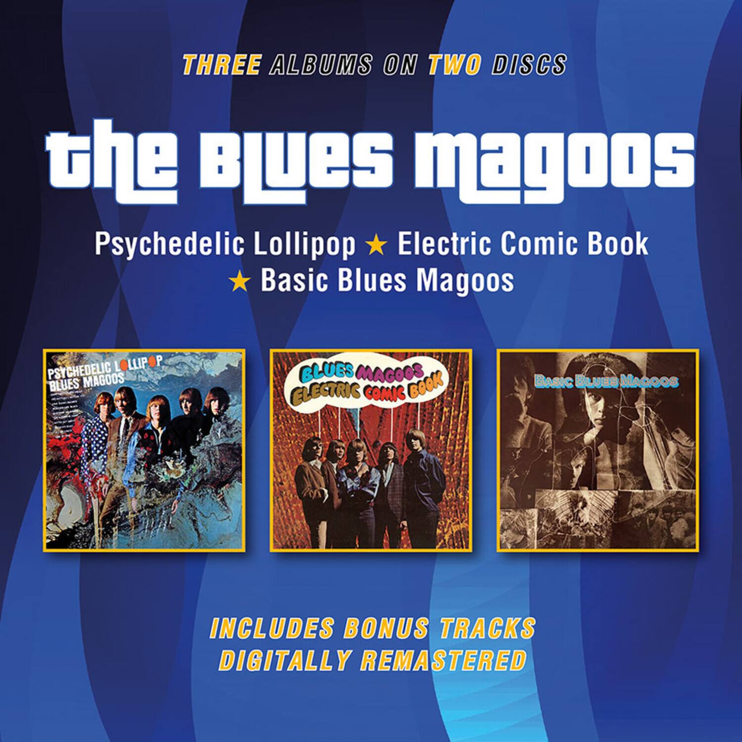 Blues Magoos Psychedelic Lollipop / Electric Comic Book / Basic Blues ...