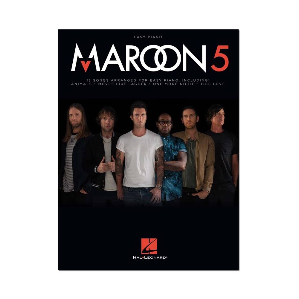 Hal Leonard Maroon 5: Easy Piano Personality Sheet Music 152665 - Best Buy