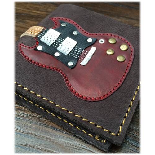 Best Buy: Axe Heaven Double Cutaway Electric Guitar Wallet GW-005