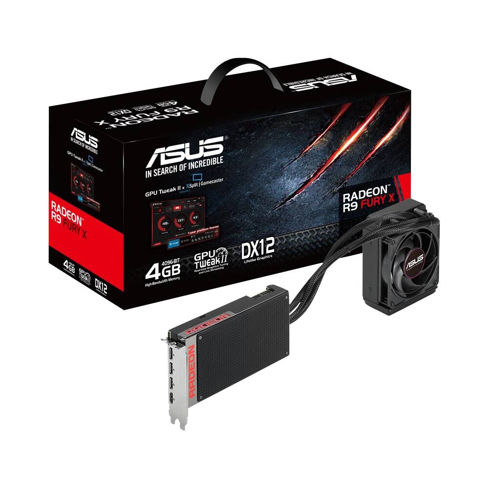 Best Buy: ASUS AMD Radeon R9 Fury X 4GB HBM PCI Express 3.0 Graphics ...