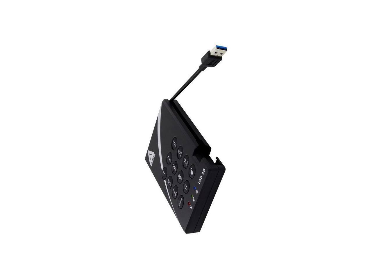 Apricorn Aegis Padlock A25 3PL256 S8000 8 TB Solid State Drive External ...