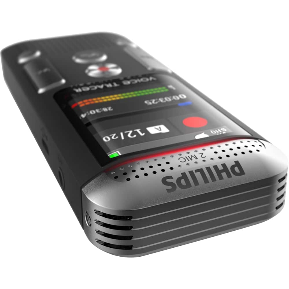 Best Buy: Philips Voice Tracer Digital Recorder Anthracite/chrome DVT2500