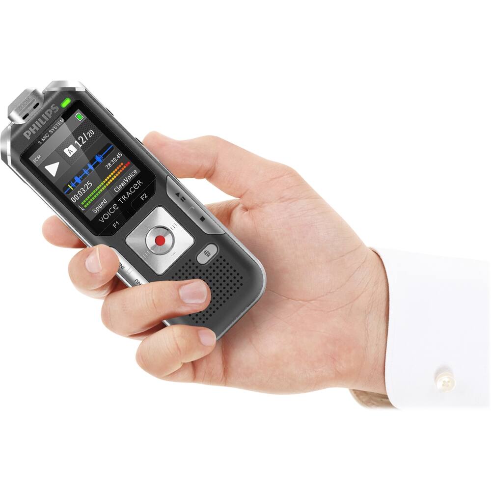 Customer Reviews: Philips Voice Tracer Digital Recorder Silver shadow/anthracite DVT6000 - Best Buy