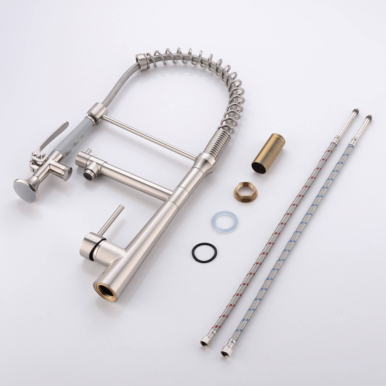 Heavy Duty Commercial Kitchen Sink Faucet Single Handle Pre Rinse ...