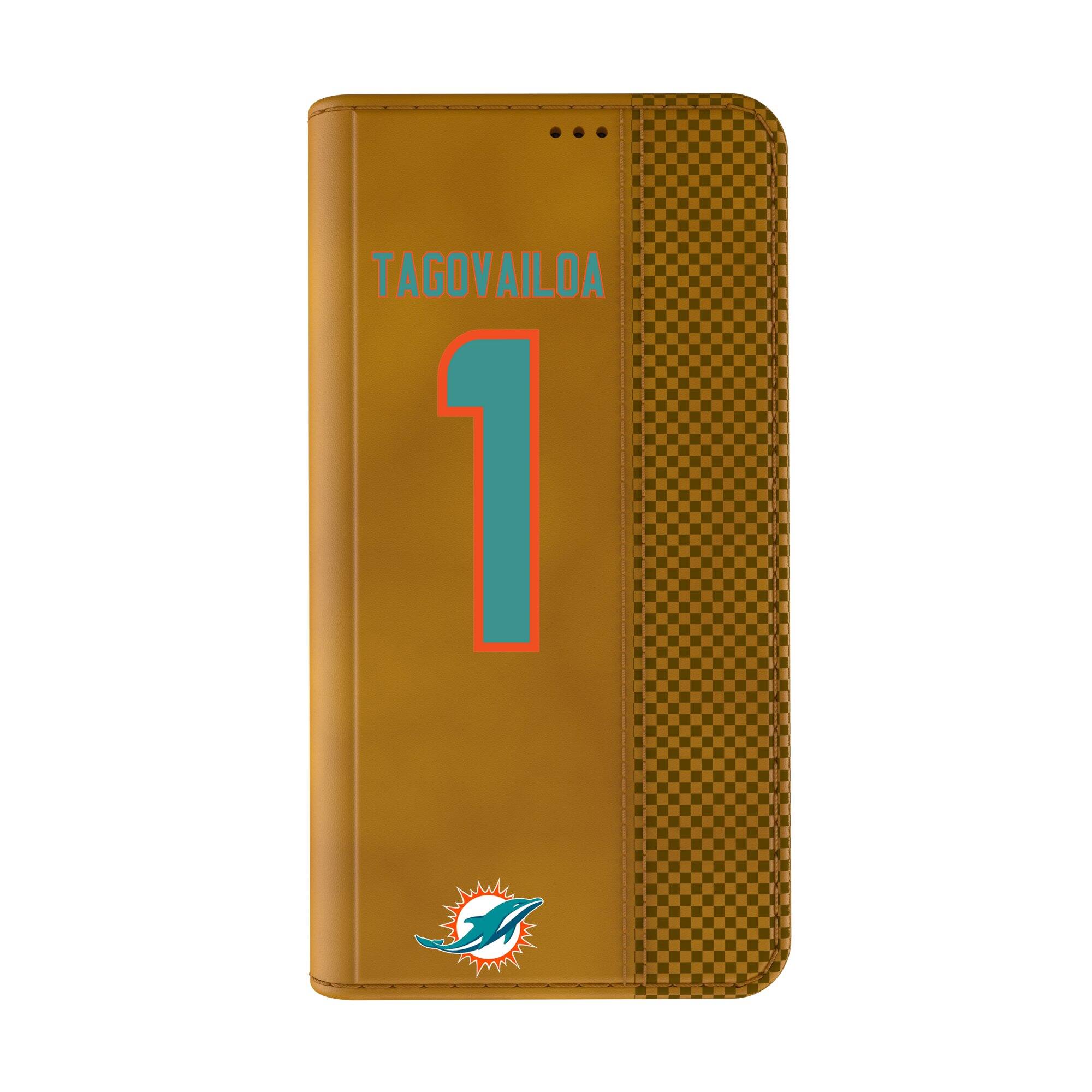Keyscaper NFL Tua Tagovailoa Miami Dolphins Folio iPhone Case 14 Pro ...