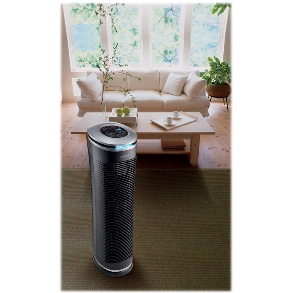 Best Buy: HoMedics Tower Air Purifier Black, Gray AR-45