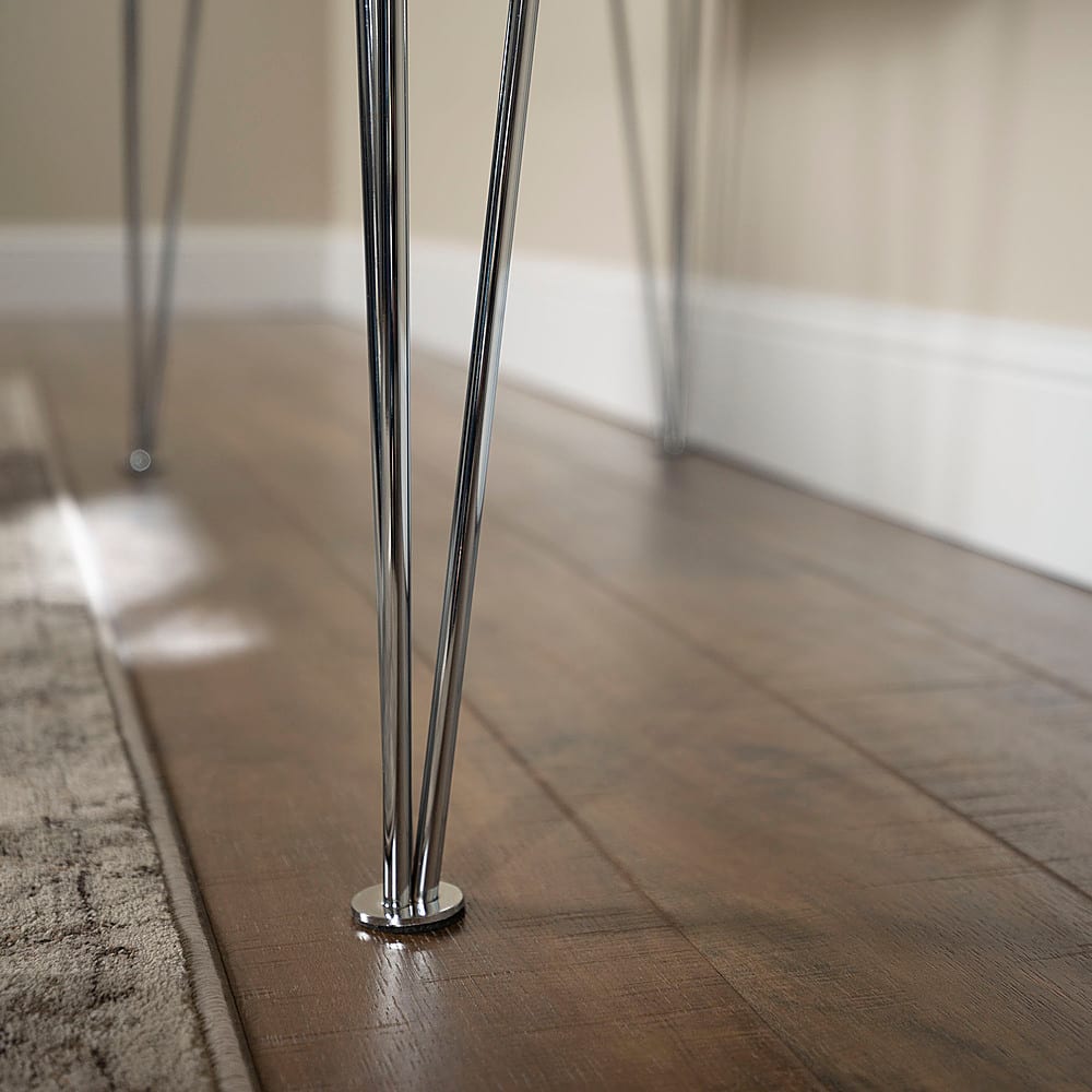 Best Buy: Walker Edison Modern Two-Tone Computer Desk Gray BB48CA1GR