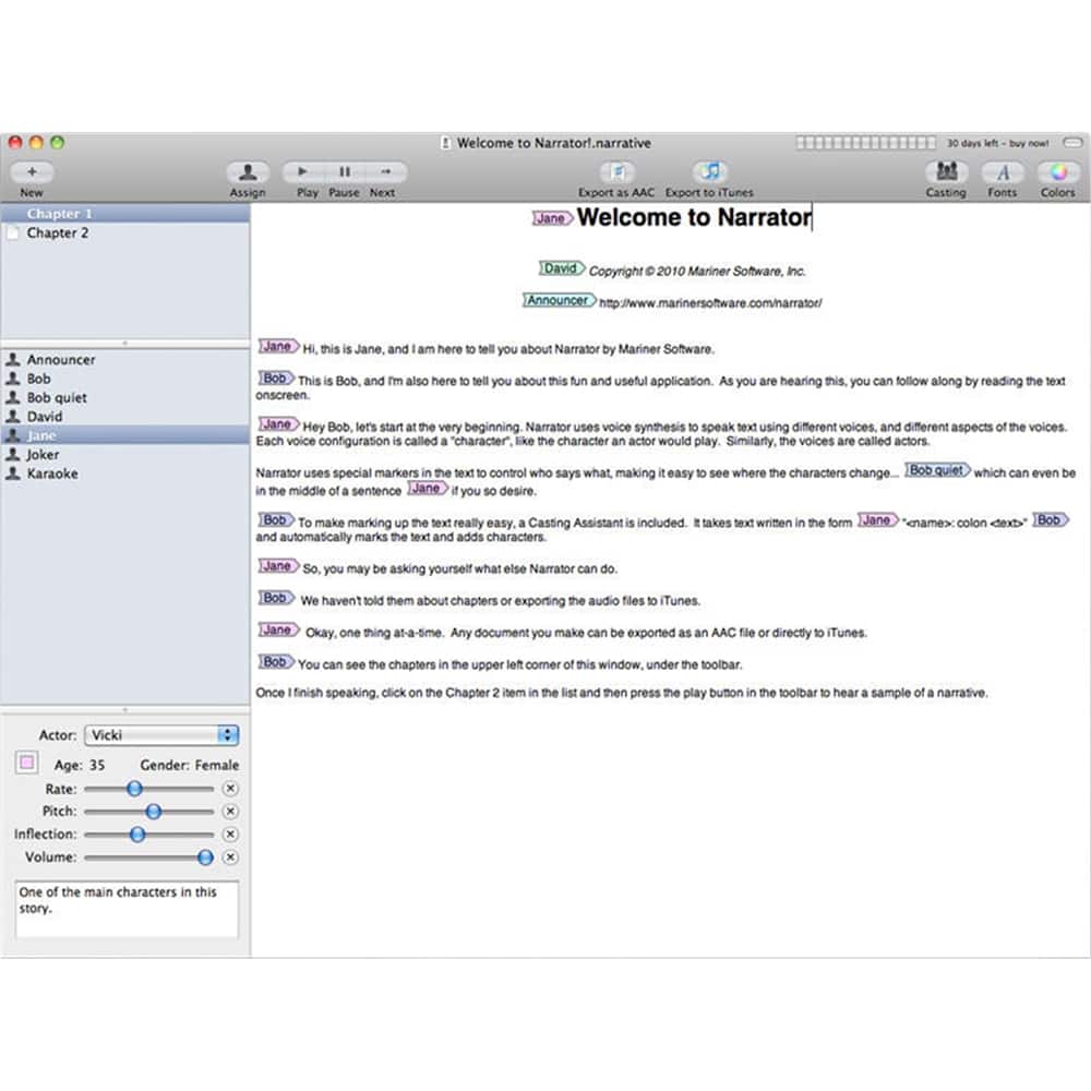 Best Buy: Mariner Software Narrator Mac OS