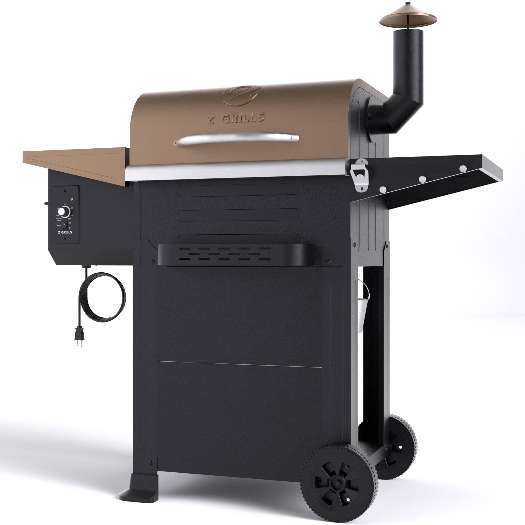 Customer Reviews: Z GRILLS 600D Wood Pellet Grill and Smoker Bronze ZPG ...