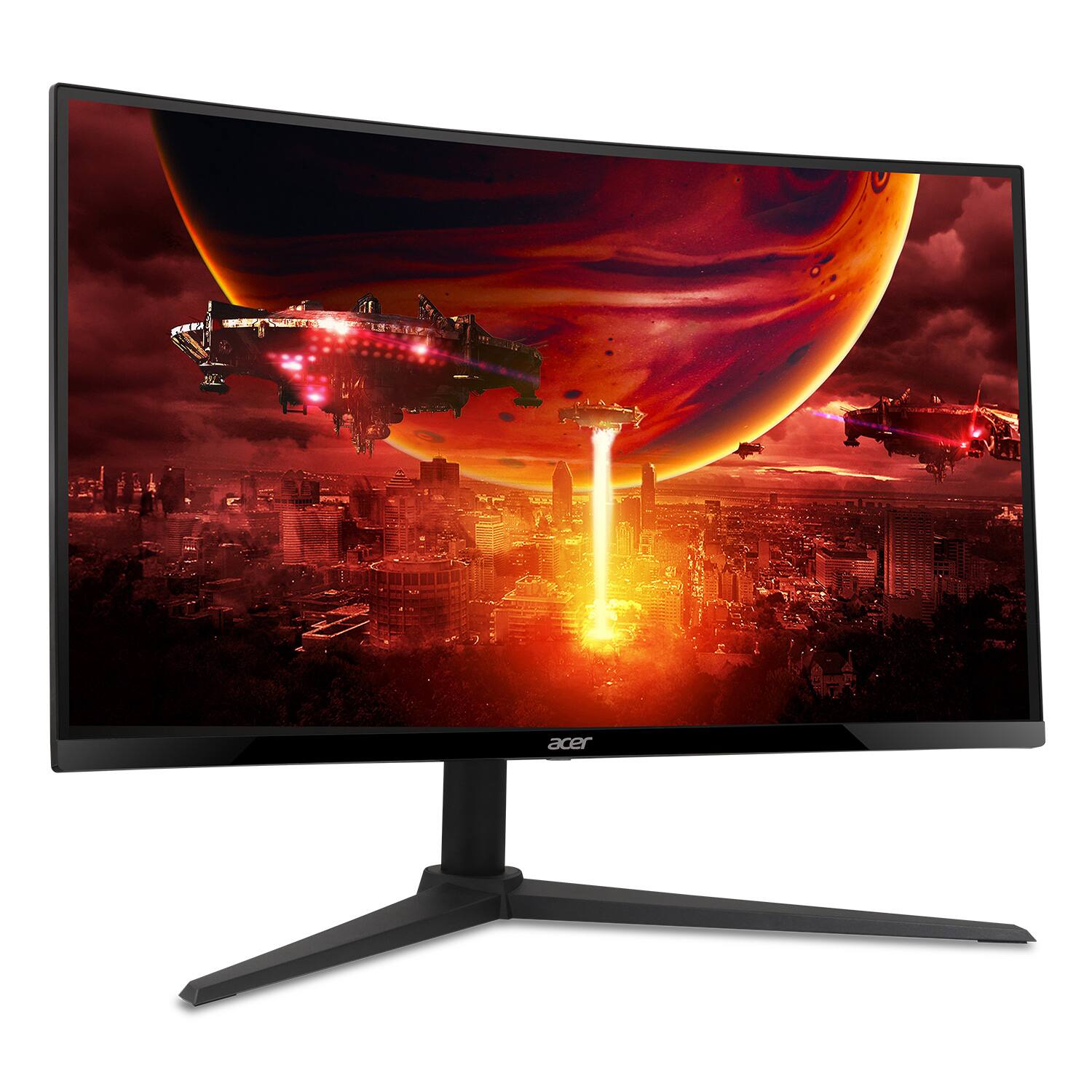 Acer Nitro 27” LCD FHD 1080P 280Hz 1m FreeSync Premium 1500R Curved ...