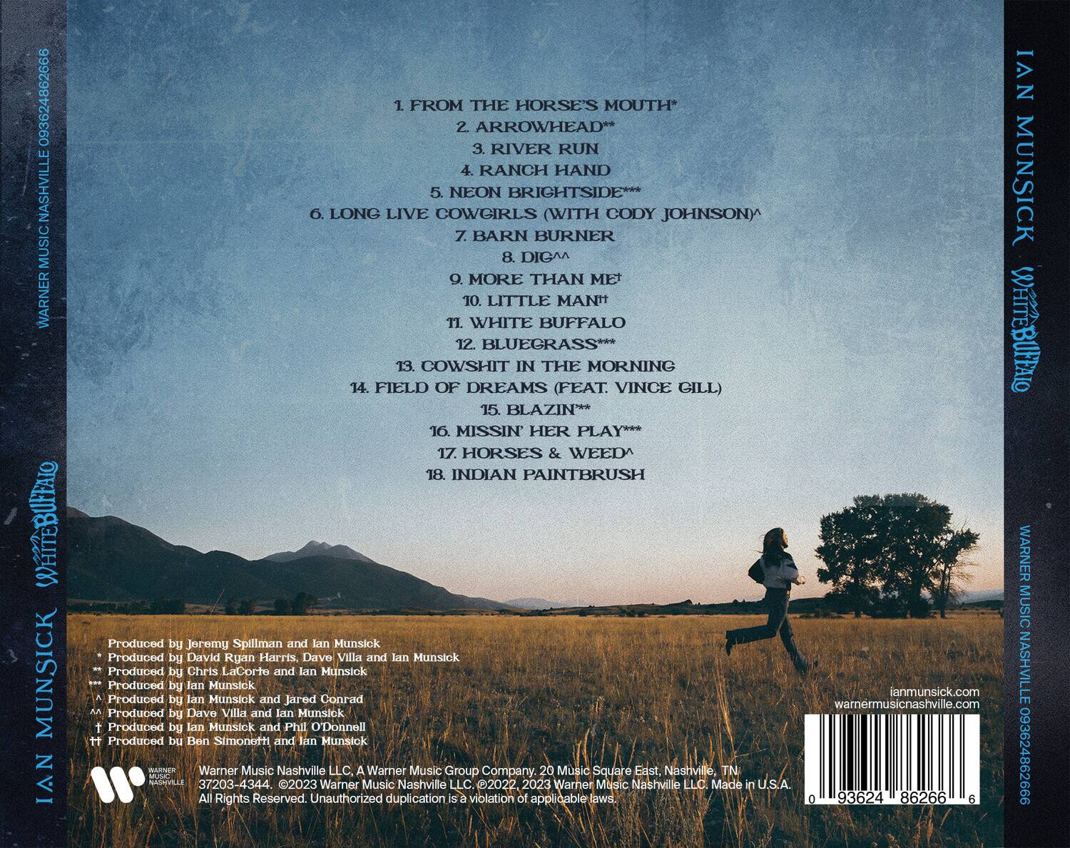 Ian Munsick White Buffalo COMPACT DISCS [CD] - Best Buy