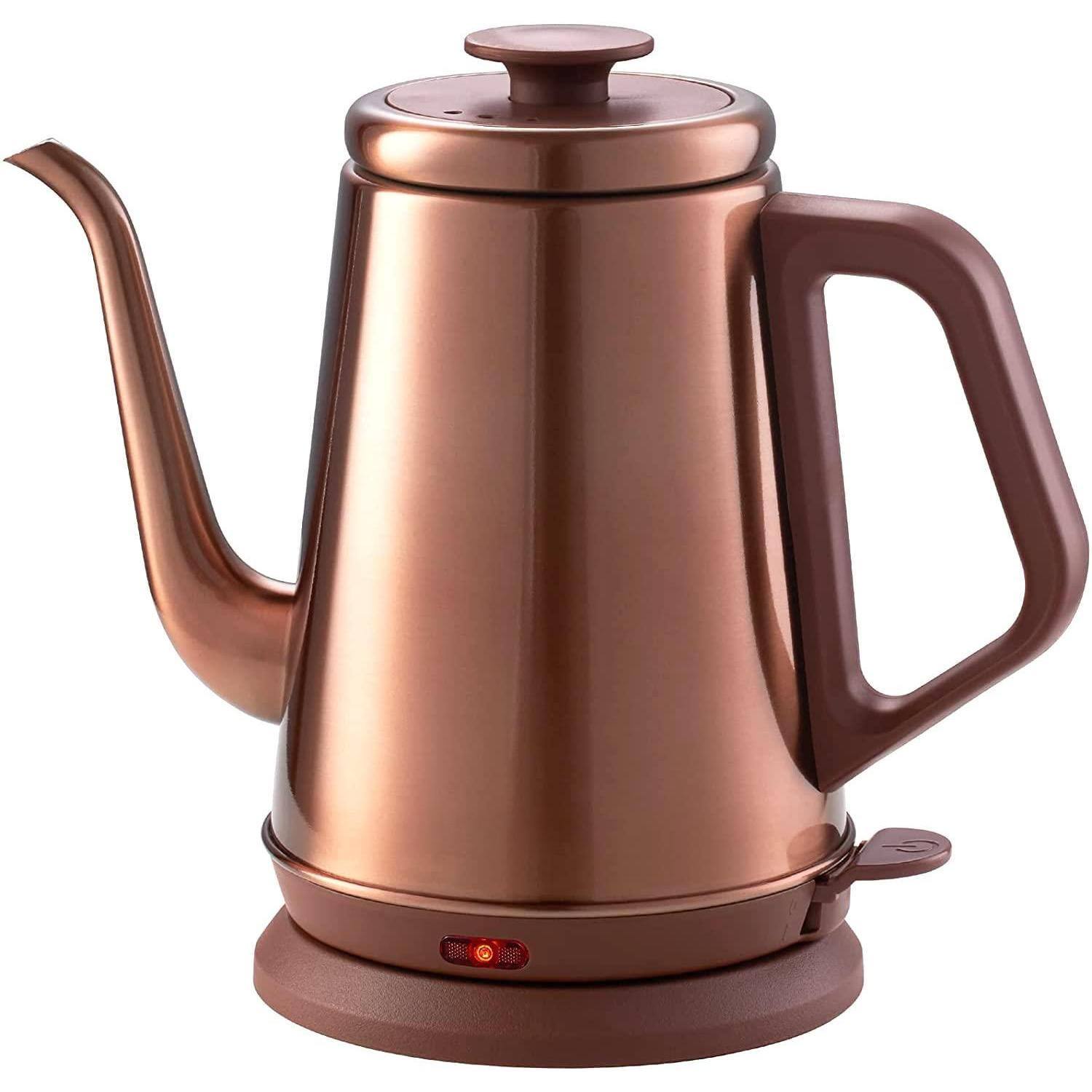 Dapper Styles Gooseneck Electric Kettle(1.) Stainless Steel Bpa Free ...