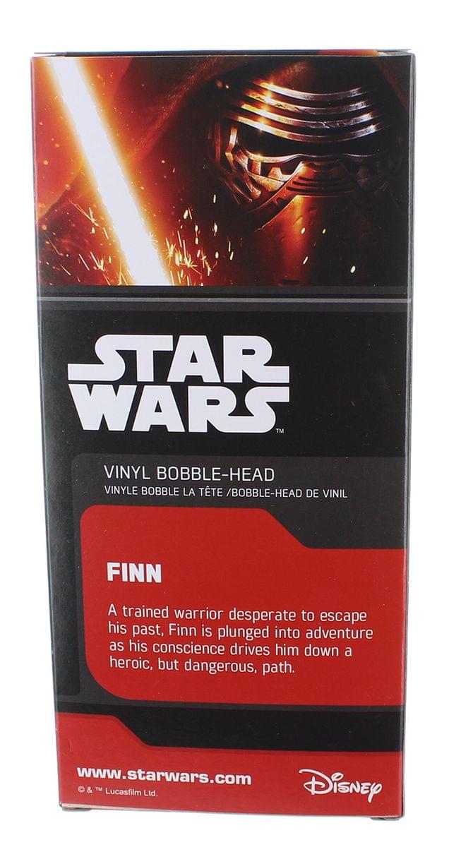 Funko Star Wars The Force Awakens Wacky Wobbler Finn Bobble Head Black ...