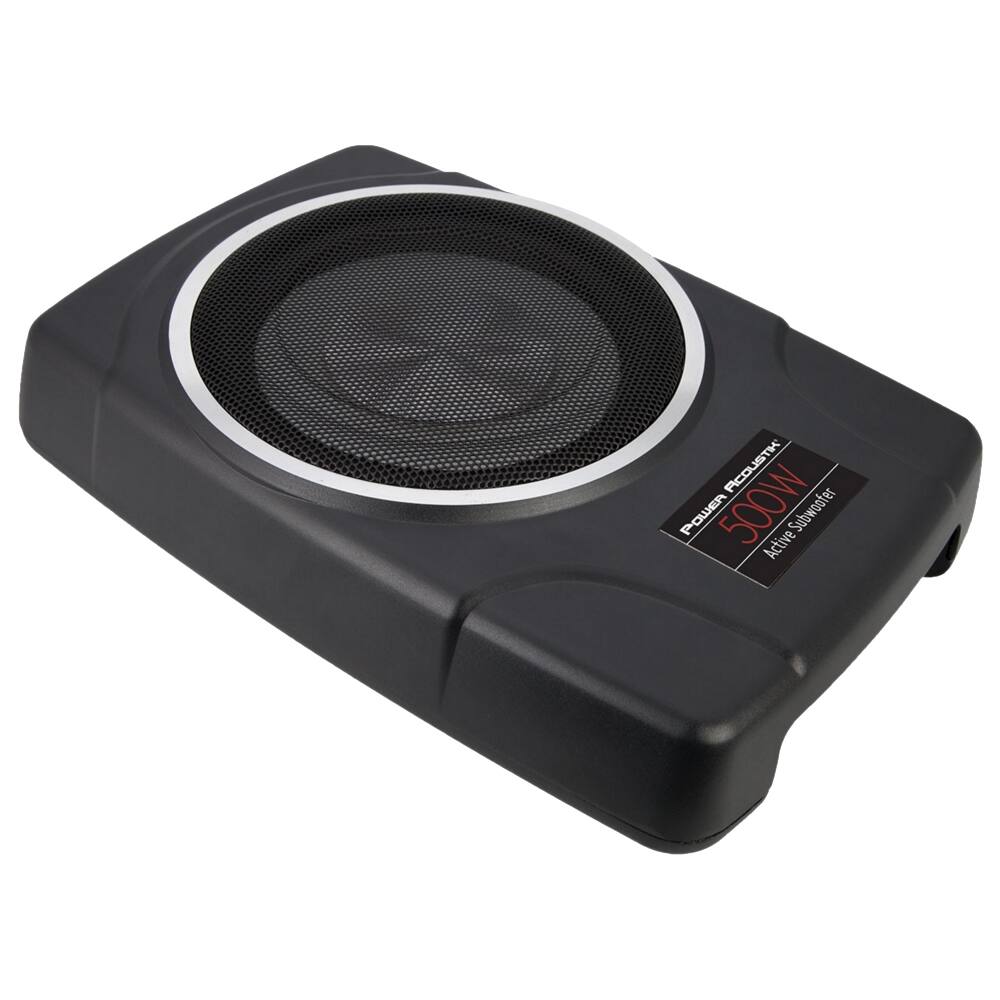 Best Buy: Power Acoustik 8″ Subwoofer Preloaded Enclosure Black THIN-8A