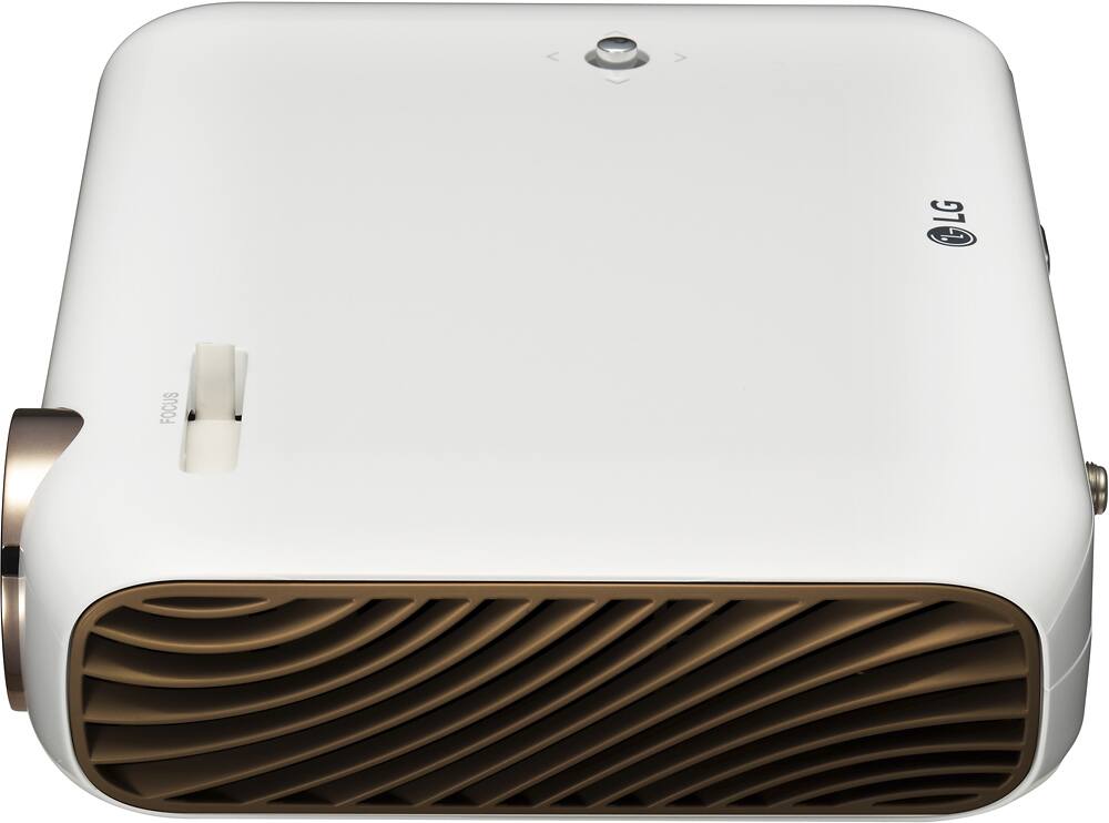Best Buy: LG MiniBeam PW1500 720p DLP Projector Brown/White PW1500/US