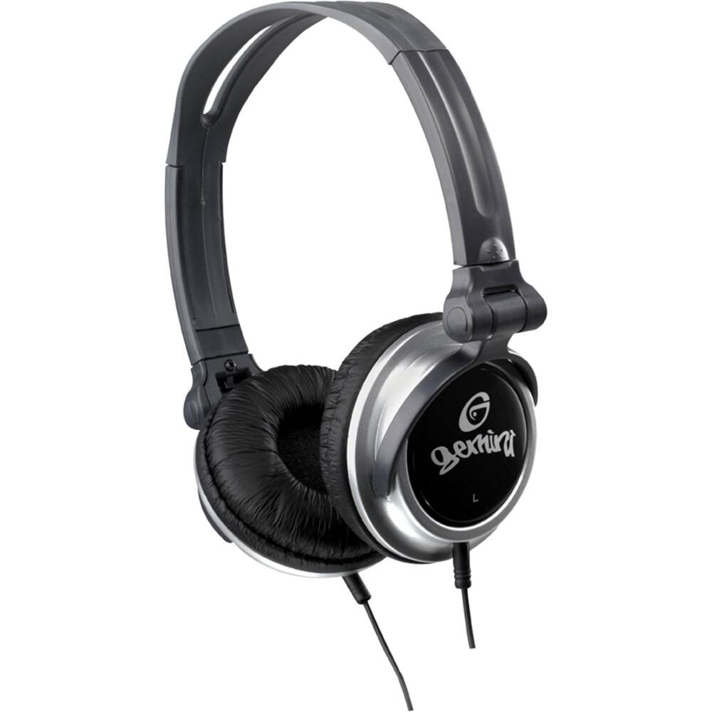 Gemini Professional Wired DJ Headphone Gray, Silver DJX-03 - Best Buy