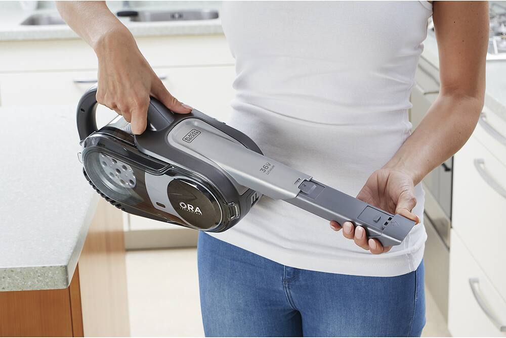Best Buy: Black & Decker Bagless Handheld/Stick Vacuum Gray BDH3600SV
