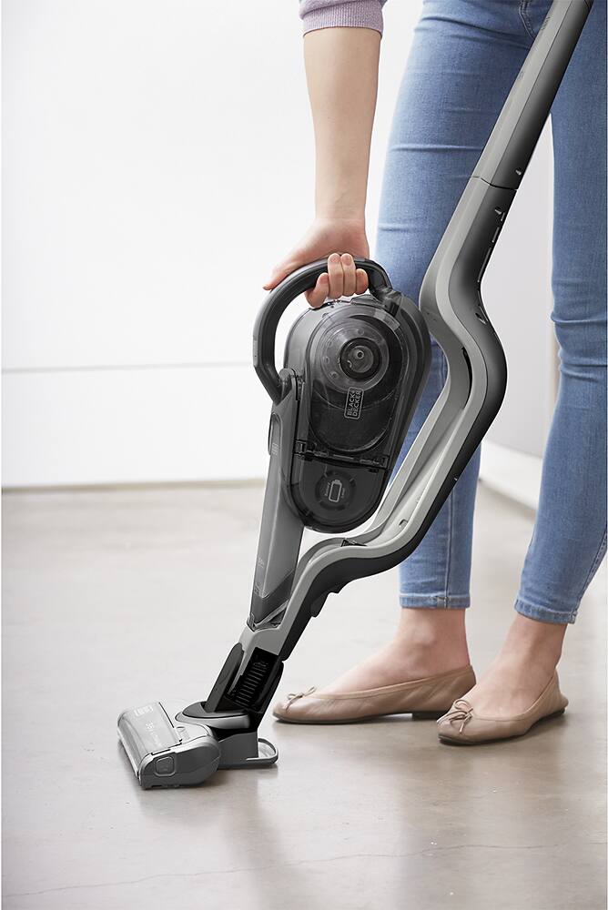 Best Buy: Black & Decker Bagless Handheld/Stick Vacuum Gray BDH3600SV