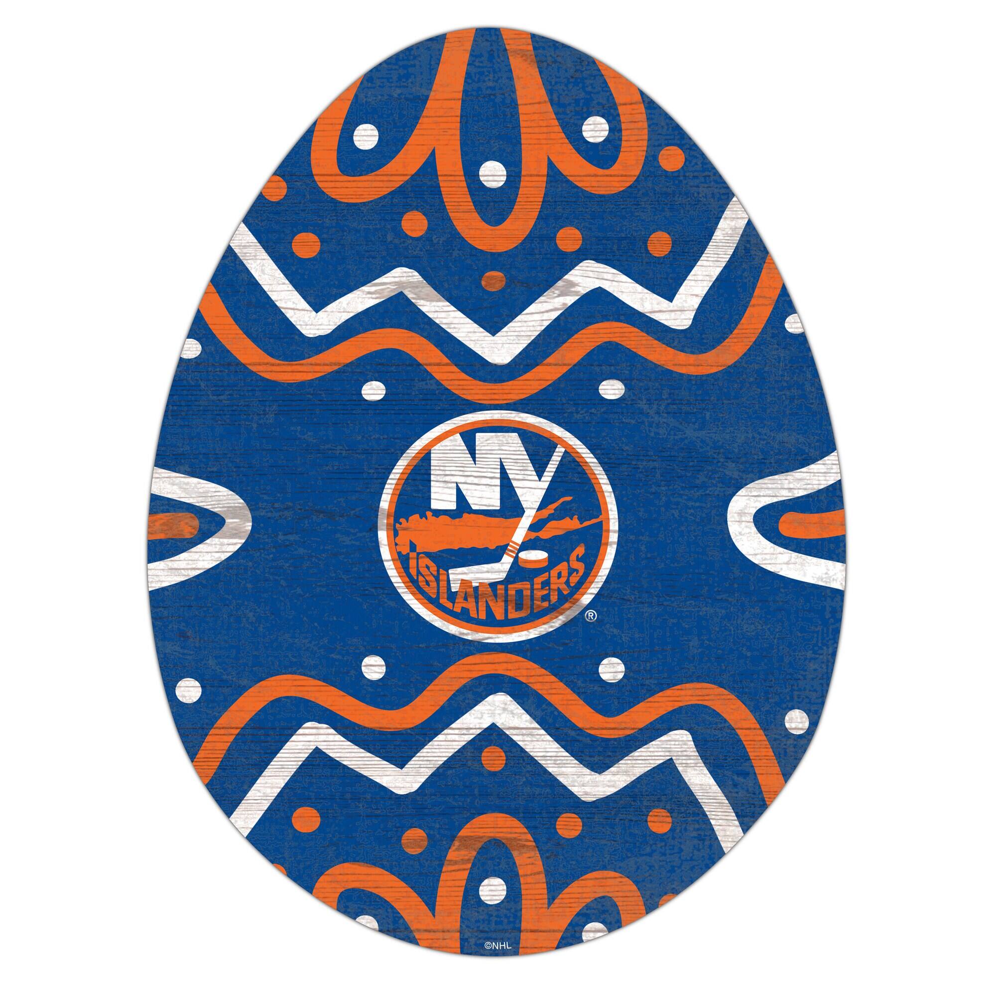 Fan Creations New York Islanders 12" Easter Egg Cutout Sign Multicolor ...