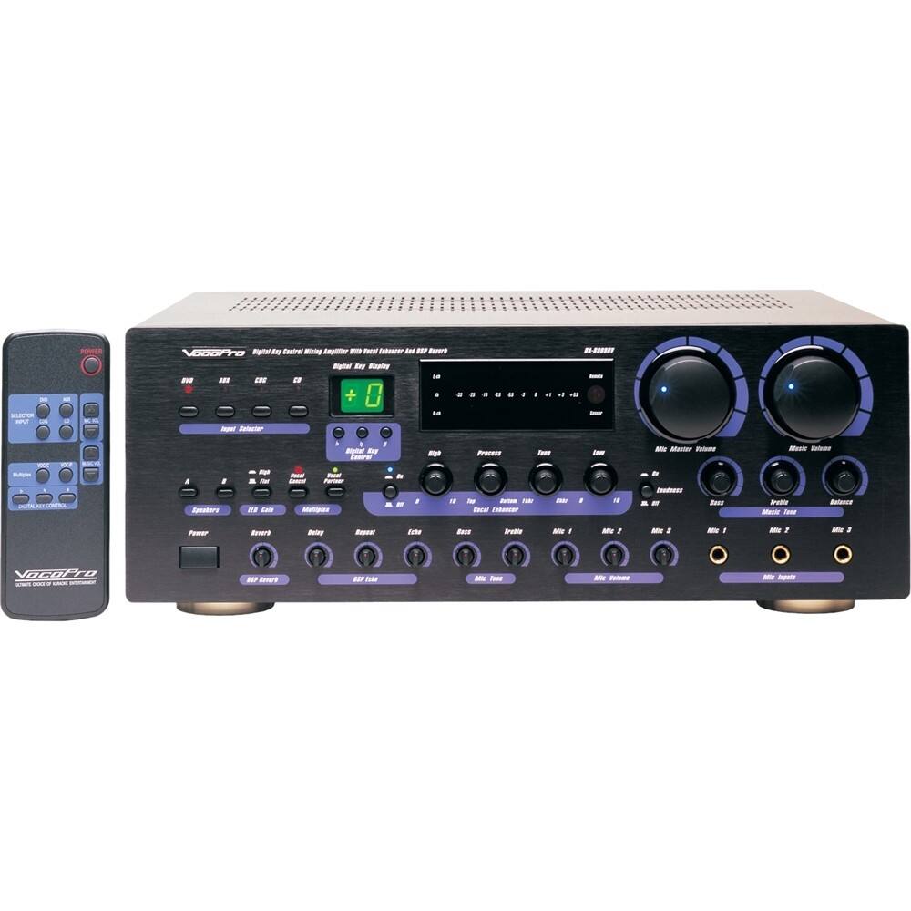 VocoPro 360W Professional Digital Key Control Mixing Amplifier with ...