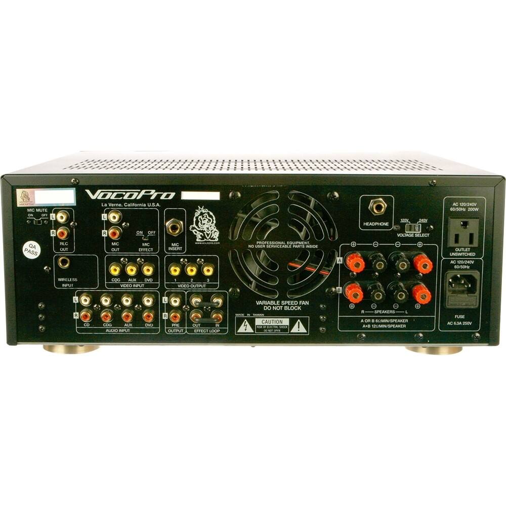 Best Buy: VocoPro 360W Professional Digital Key Control Mixing ...