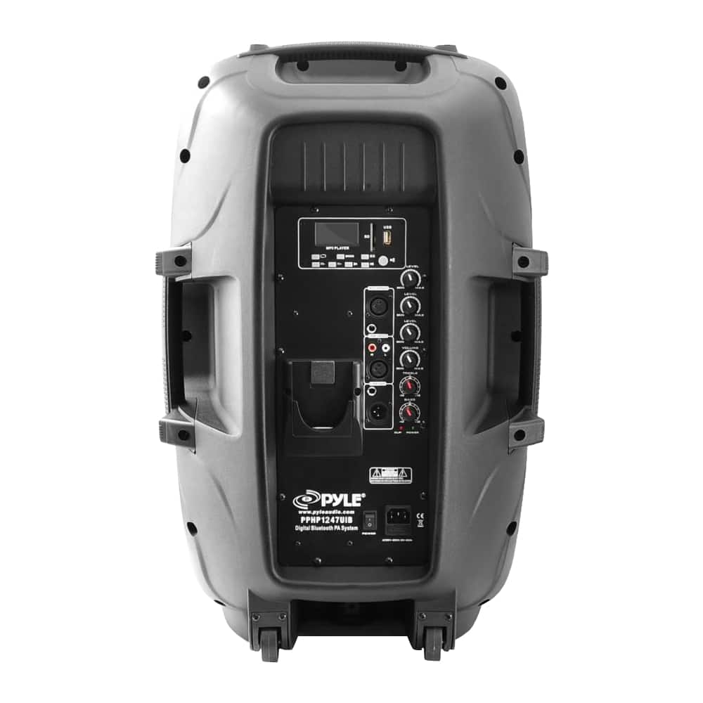 Best Buy: PYLE Pro Bluetooth 1200 Watt 12'' PA Loudspeaker System Black ...