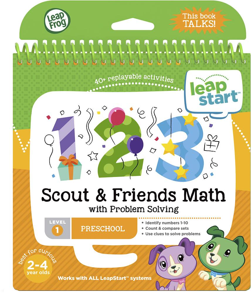 Best Buy: LeapFrog LeapStart Preschool Activity Book: Scout & Friends ...