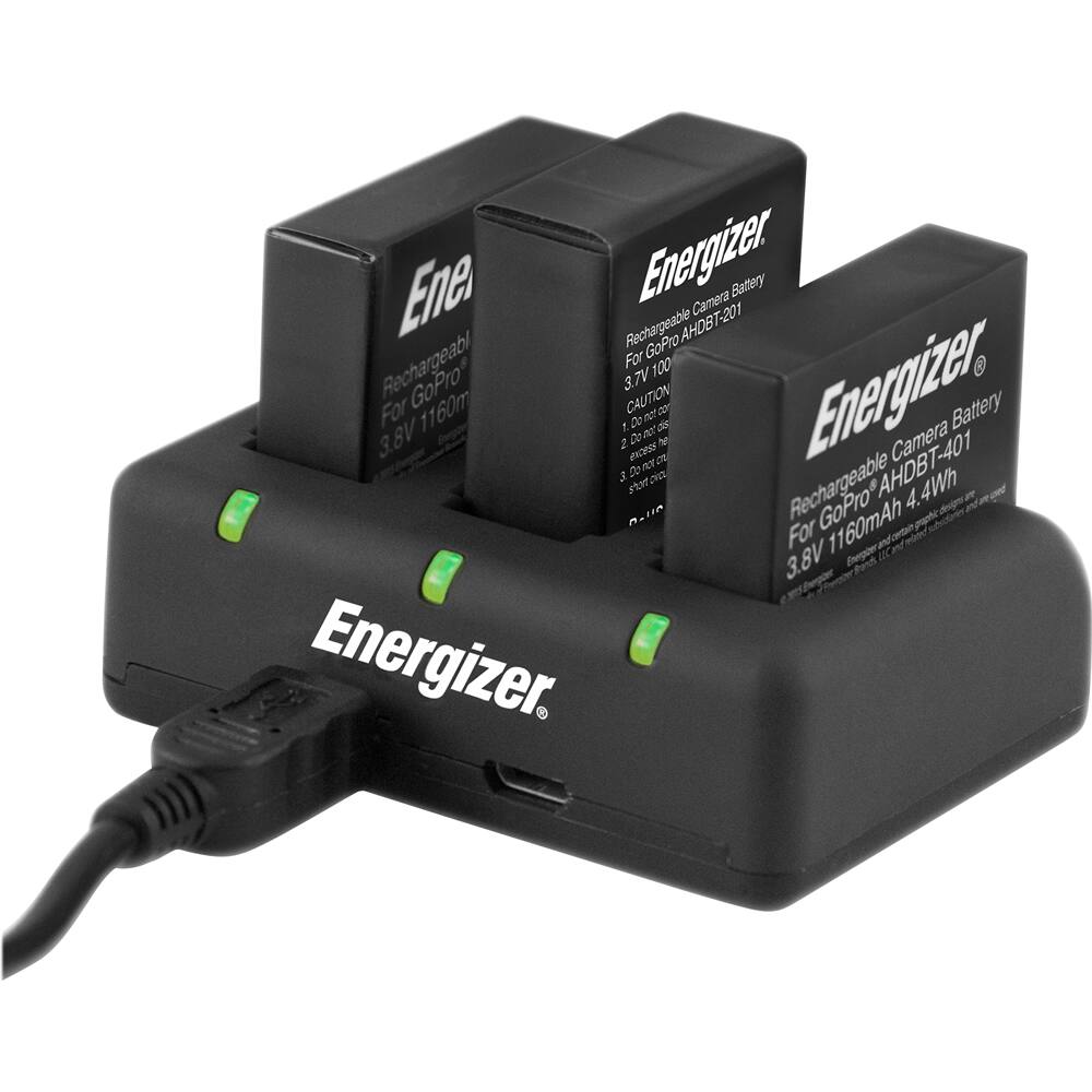 Customer Reviews: Energizer Triple Rapid Battery Charger Black ENC ...