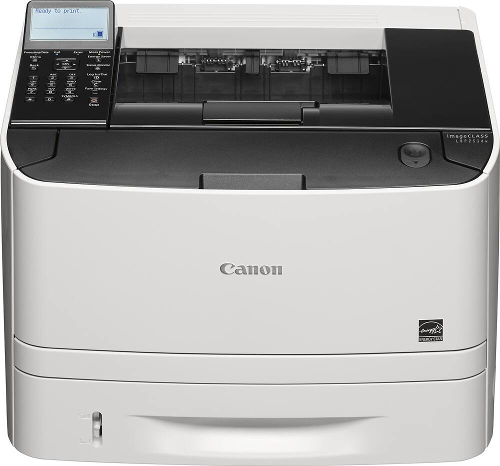Canon imageCLASS LBP251dw Wireless Black and White Laser Printer ...