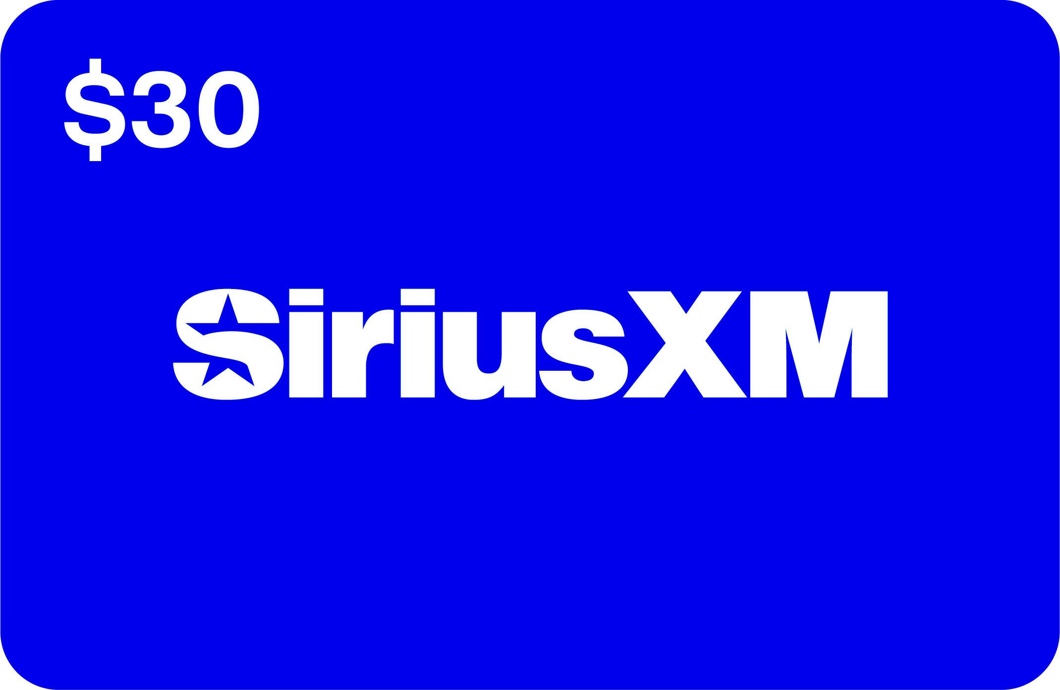 SiriusXM SIRIUSXM RADIO UNIVERSAL CARD