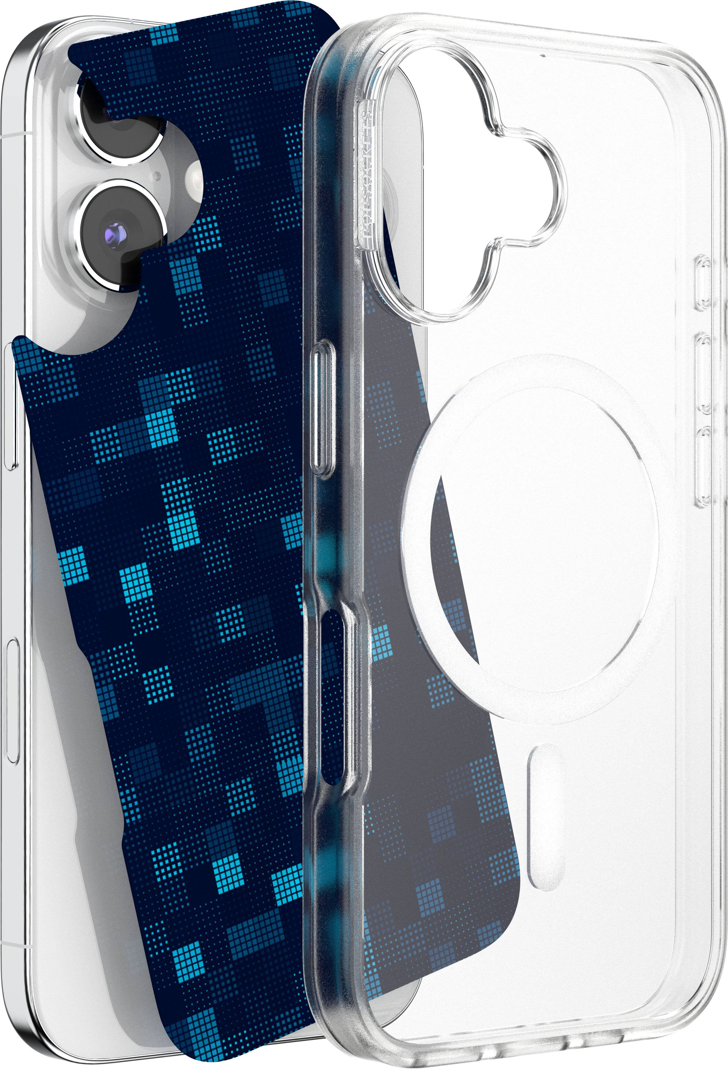 Looks iPhone 16 Swappable Graphic Case Inserts (3 per pack) compatible w/ PopSockets PopCase ...