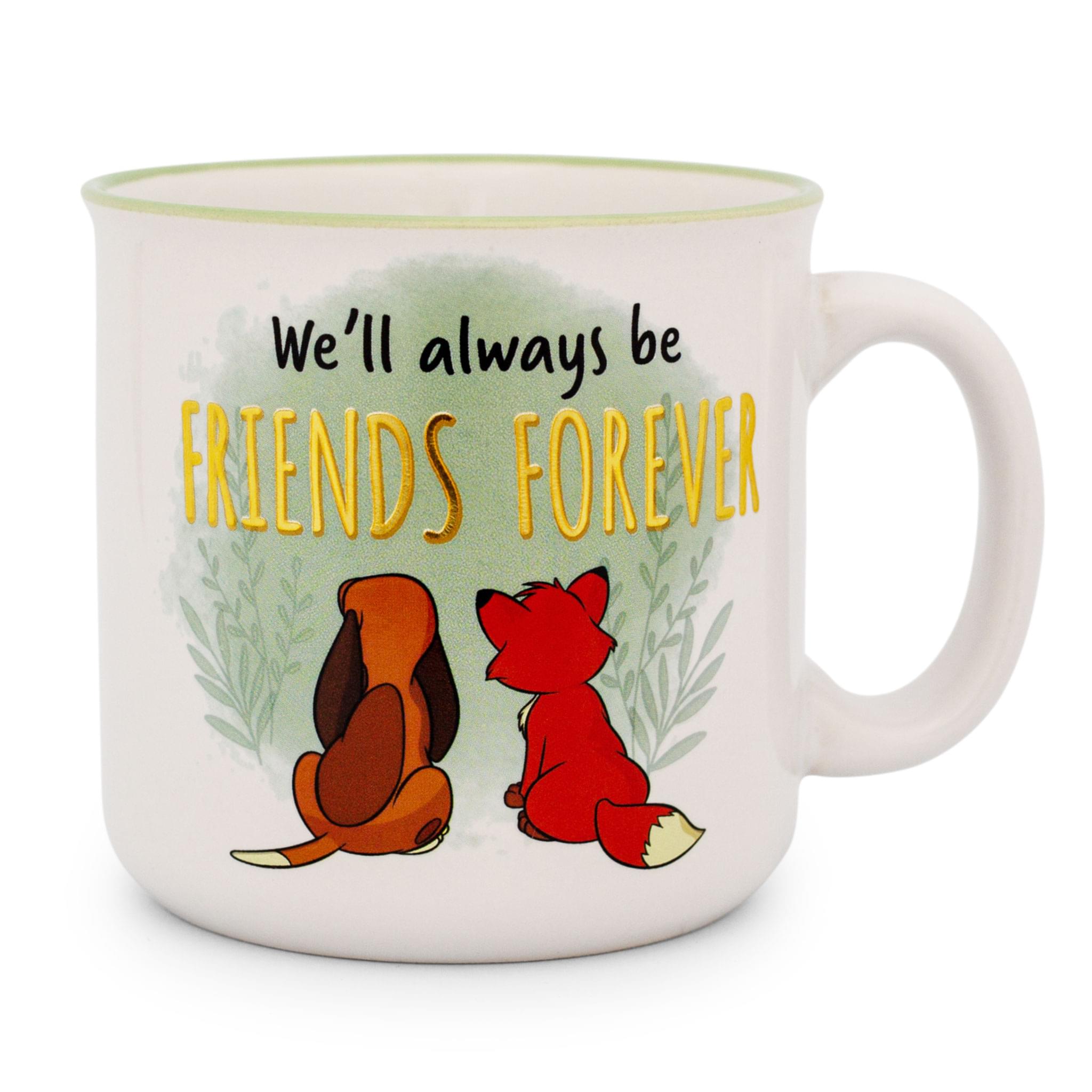 Silver Buffalo Disney Fox and the Hound "Friends Forever" Ceramic ...
