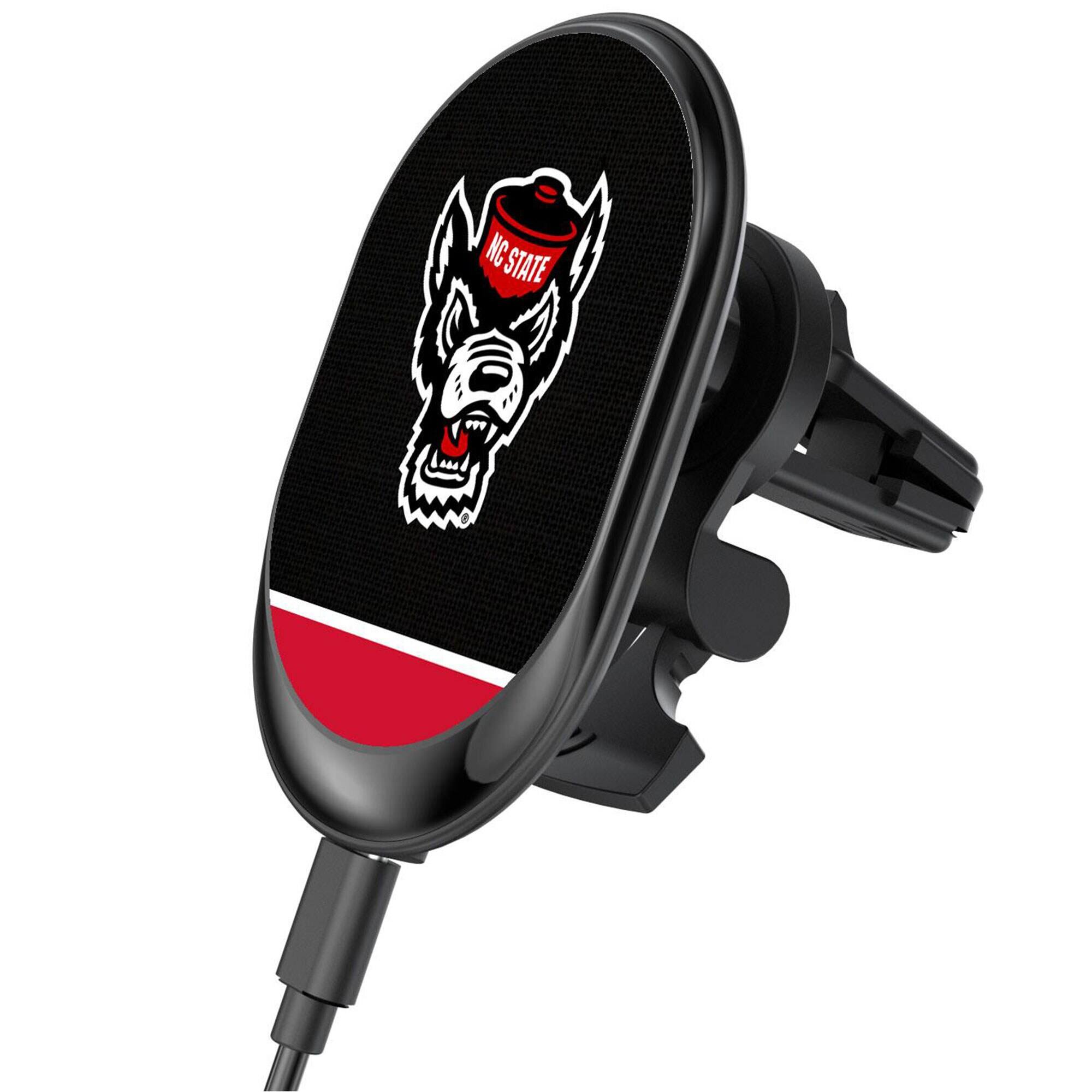 Keyscaper NC State Wolfpack Wireless Magnetic Car Charger Black ...