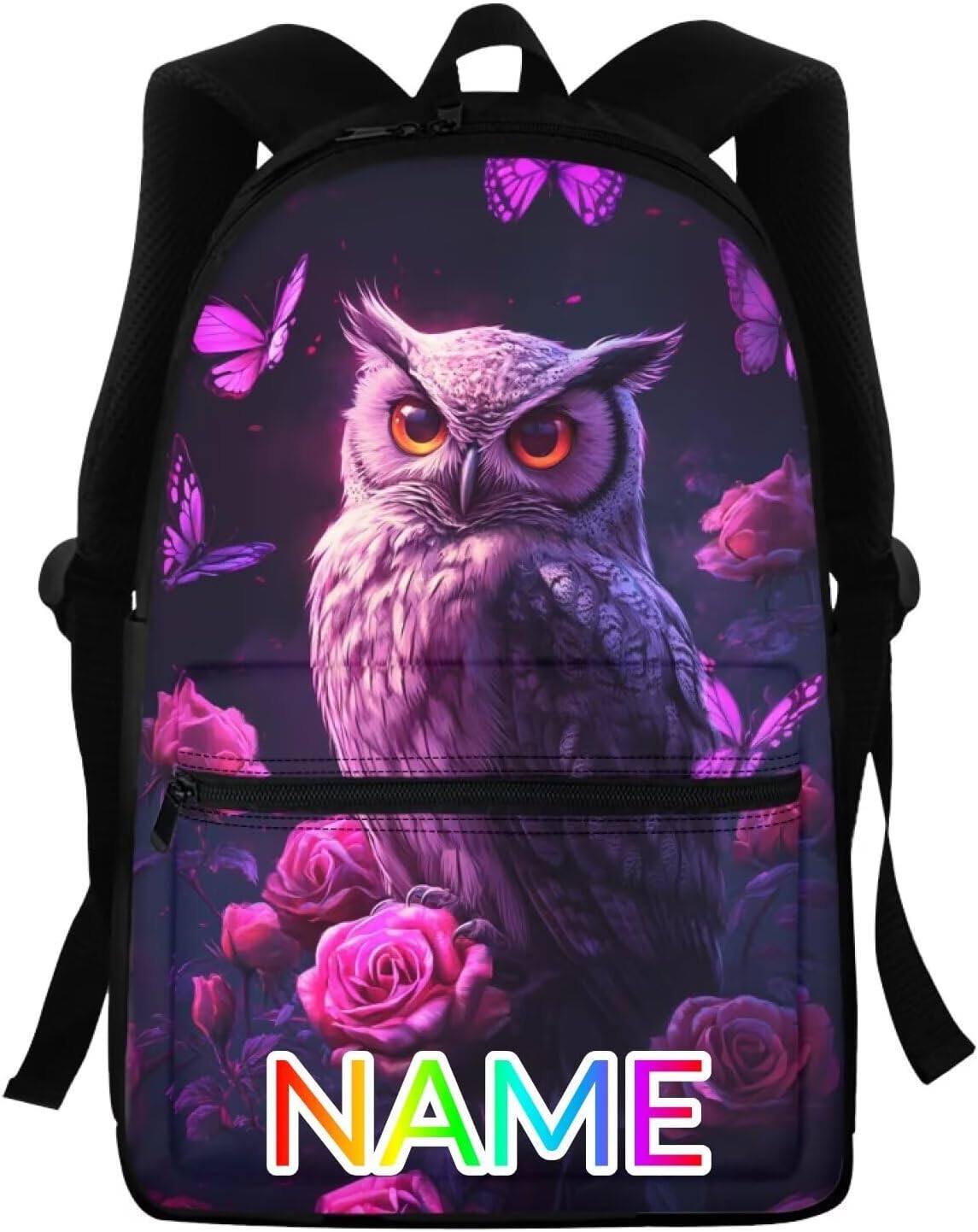 Live At Space - DESIGNS Kids Travel School Shoulder Girls White Puppy ...