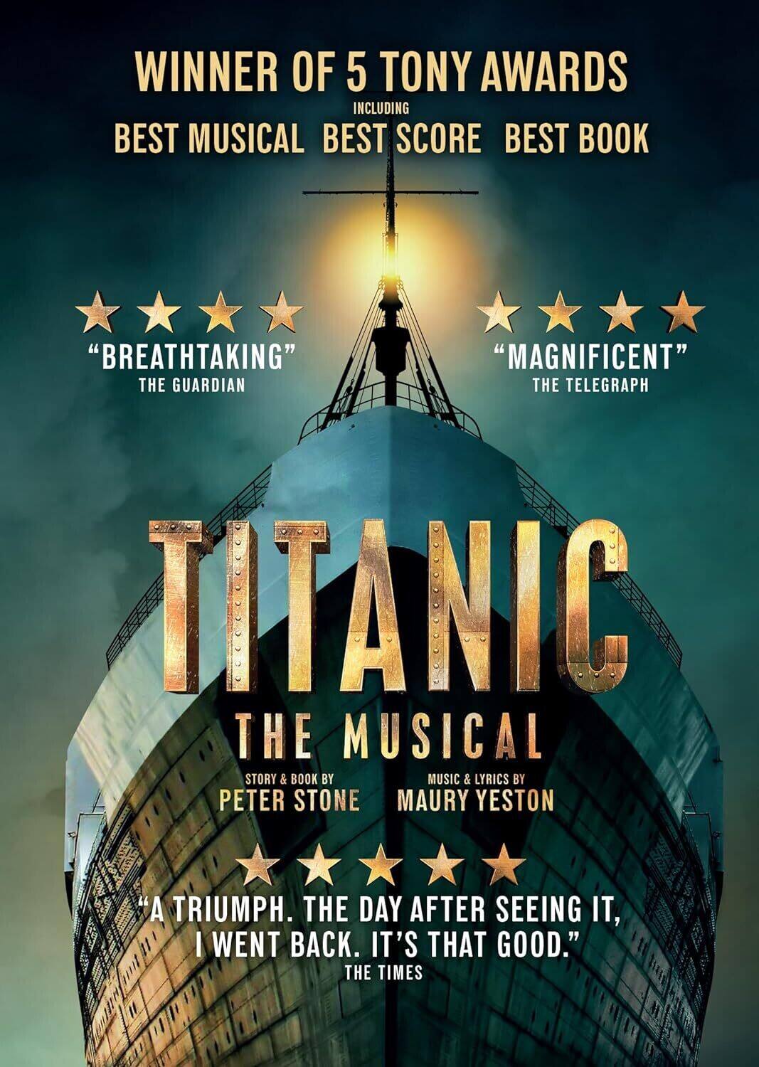 Titanic The Musical DVD - Best Buy