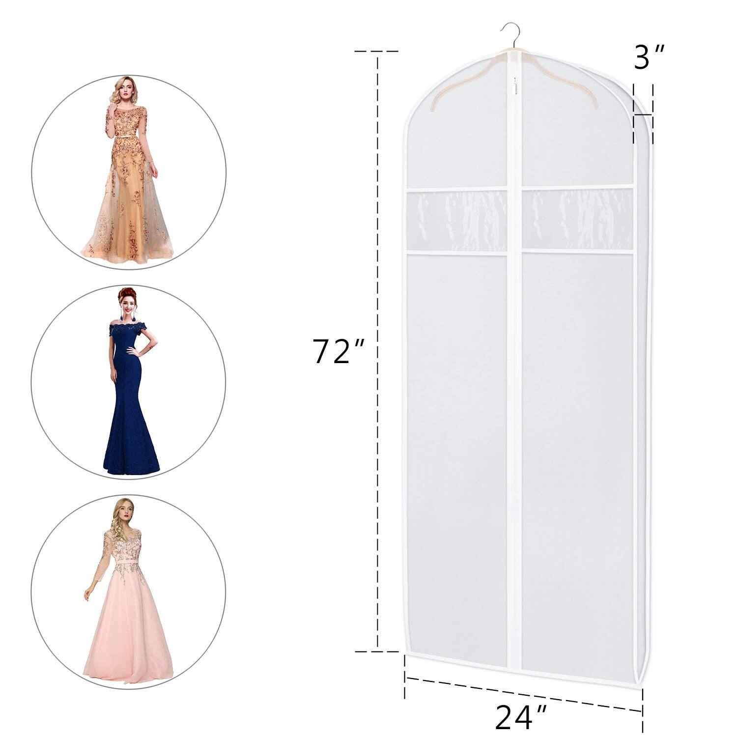 NICHOLAS KLEIN Dress Bags For Gowns Long Garment Dresses Protector Bag ...