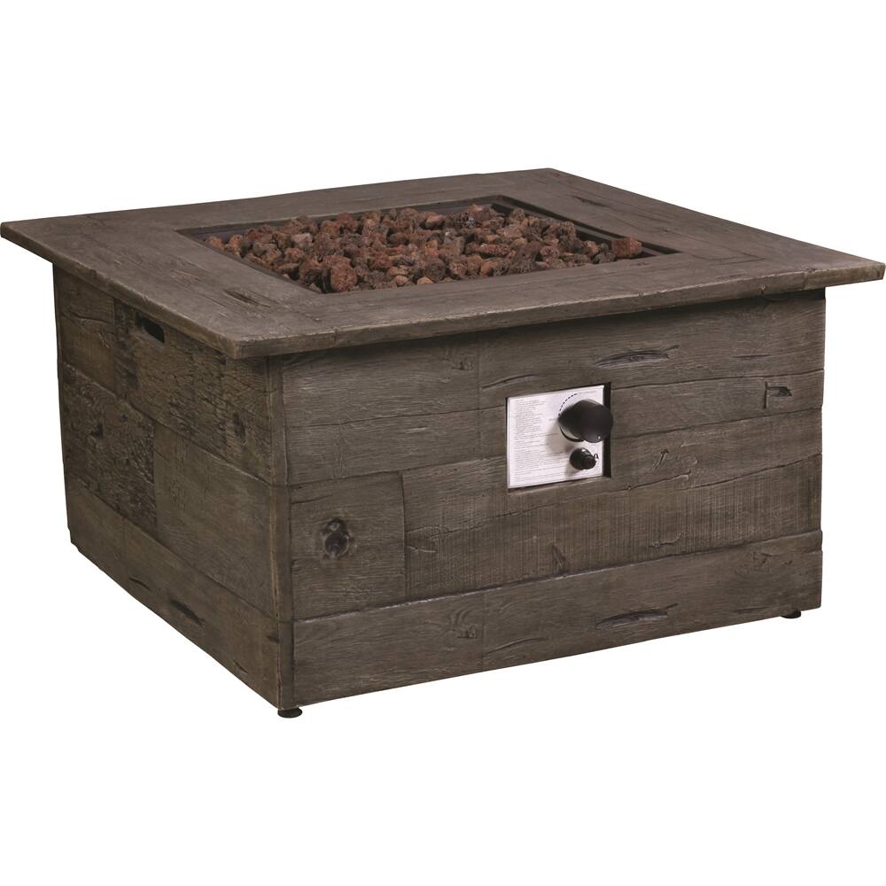 Bond Galleon Gas Fire Table Brown 67518 - Best Buy